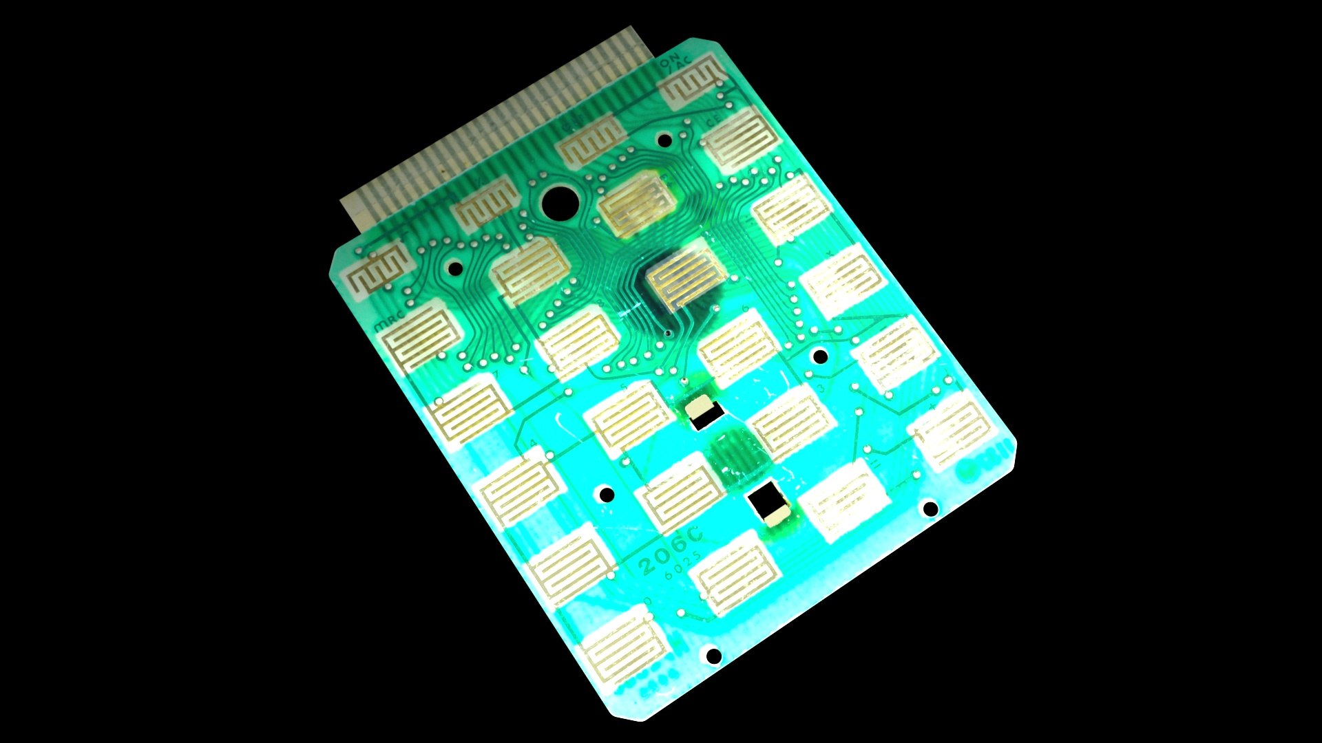 Calculator Circuit Board 3D Model - TurboSquid 2303197