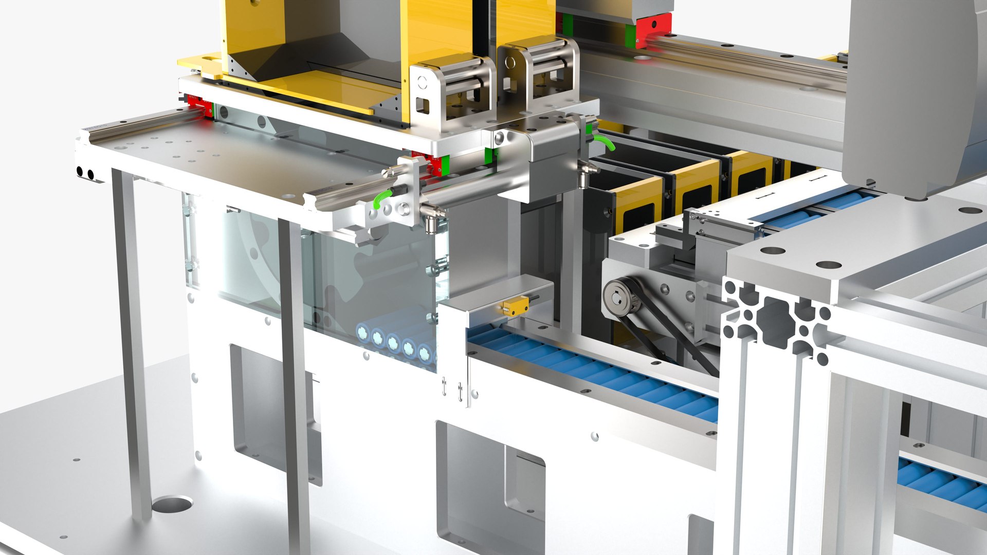 18650 Battery High Speed Sorting Machine 3D Model - TurboSquid 2172417