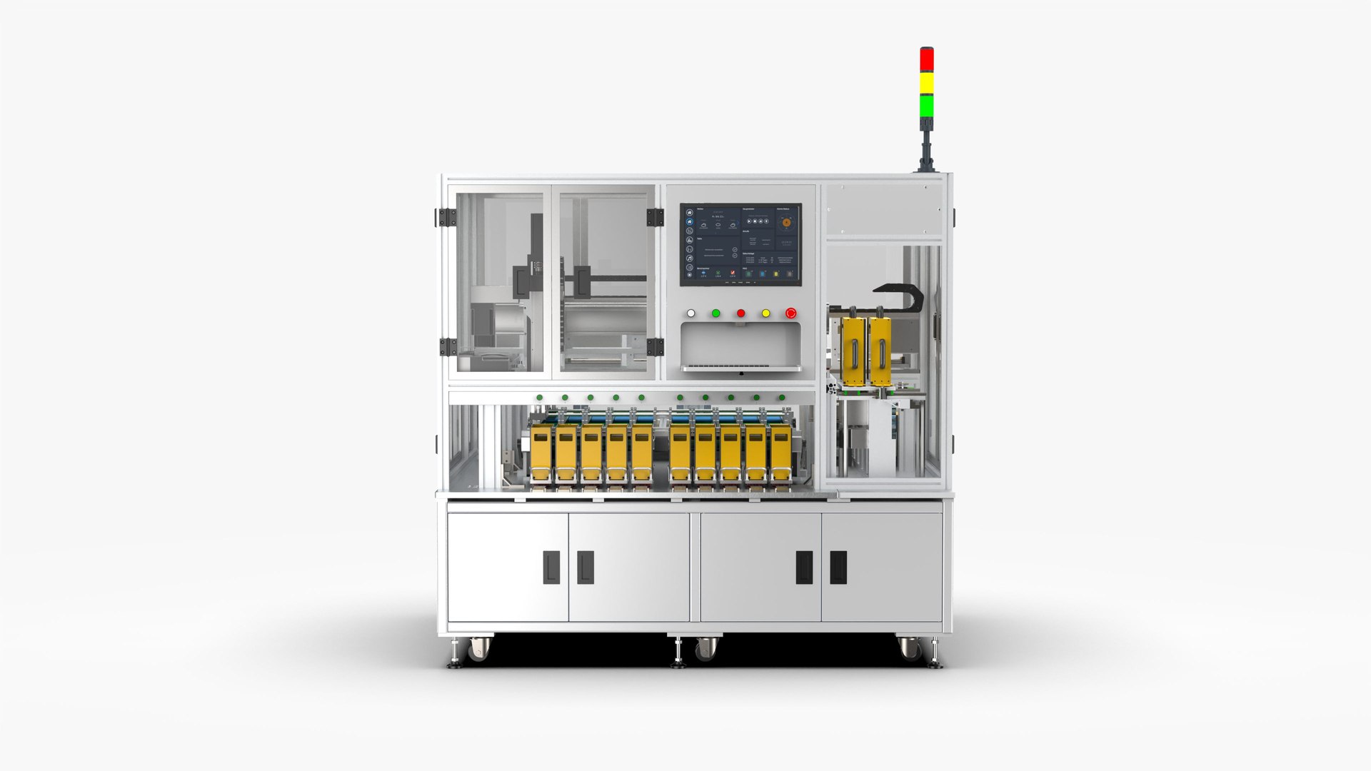 18650 Battery High Speed Sorting Machine 3D Model - TurboSquid 2172417