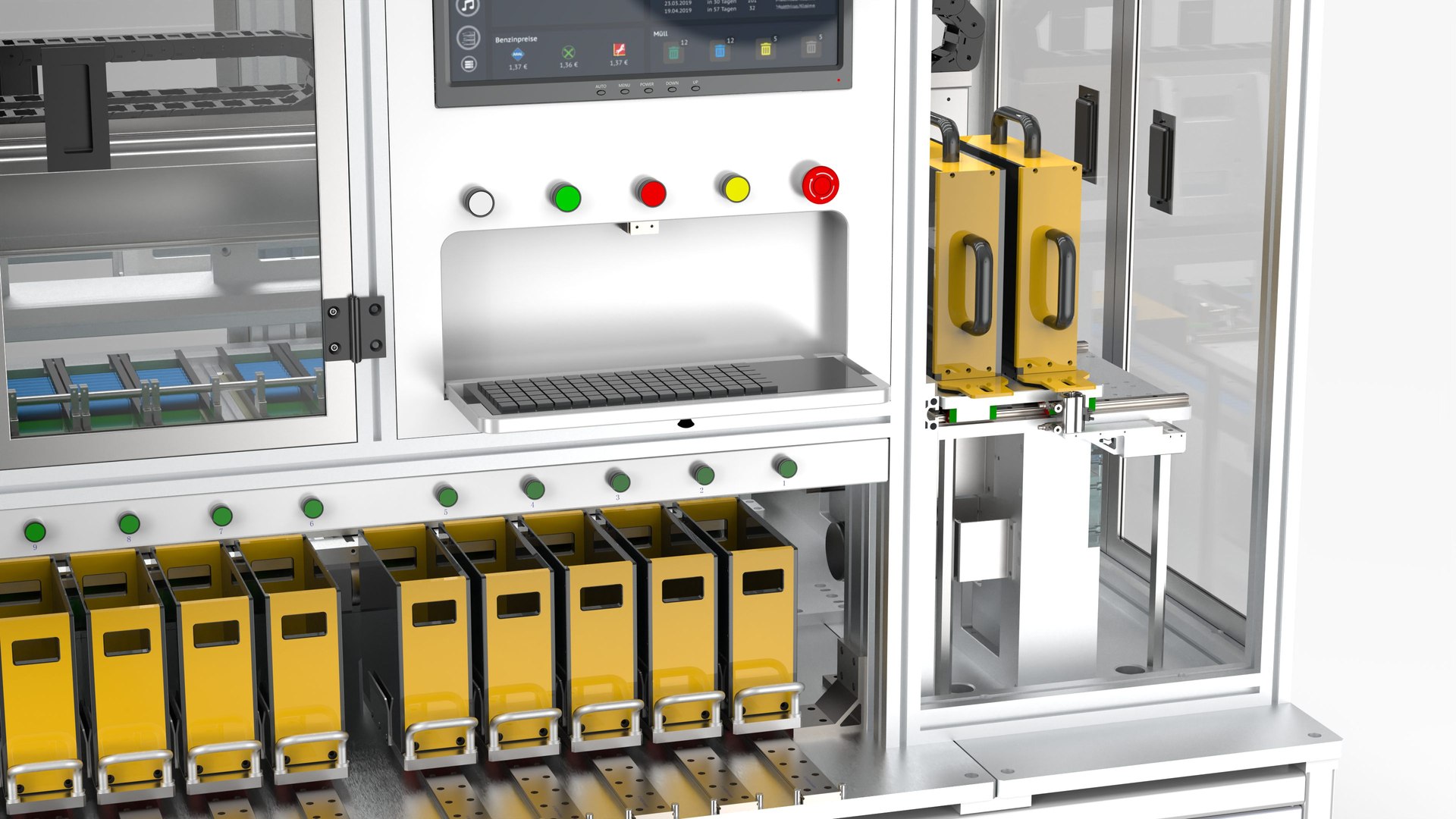 18650 Battery High Speed Sorting Machine 3D Model - TurboSquid 2172417