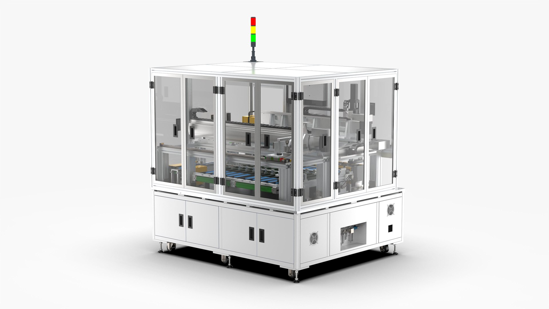 18650 Battery High Speed Sorting Machine 3D Model - TurboSquid 2172417
