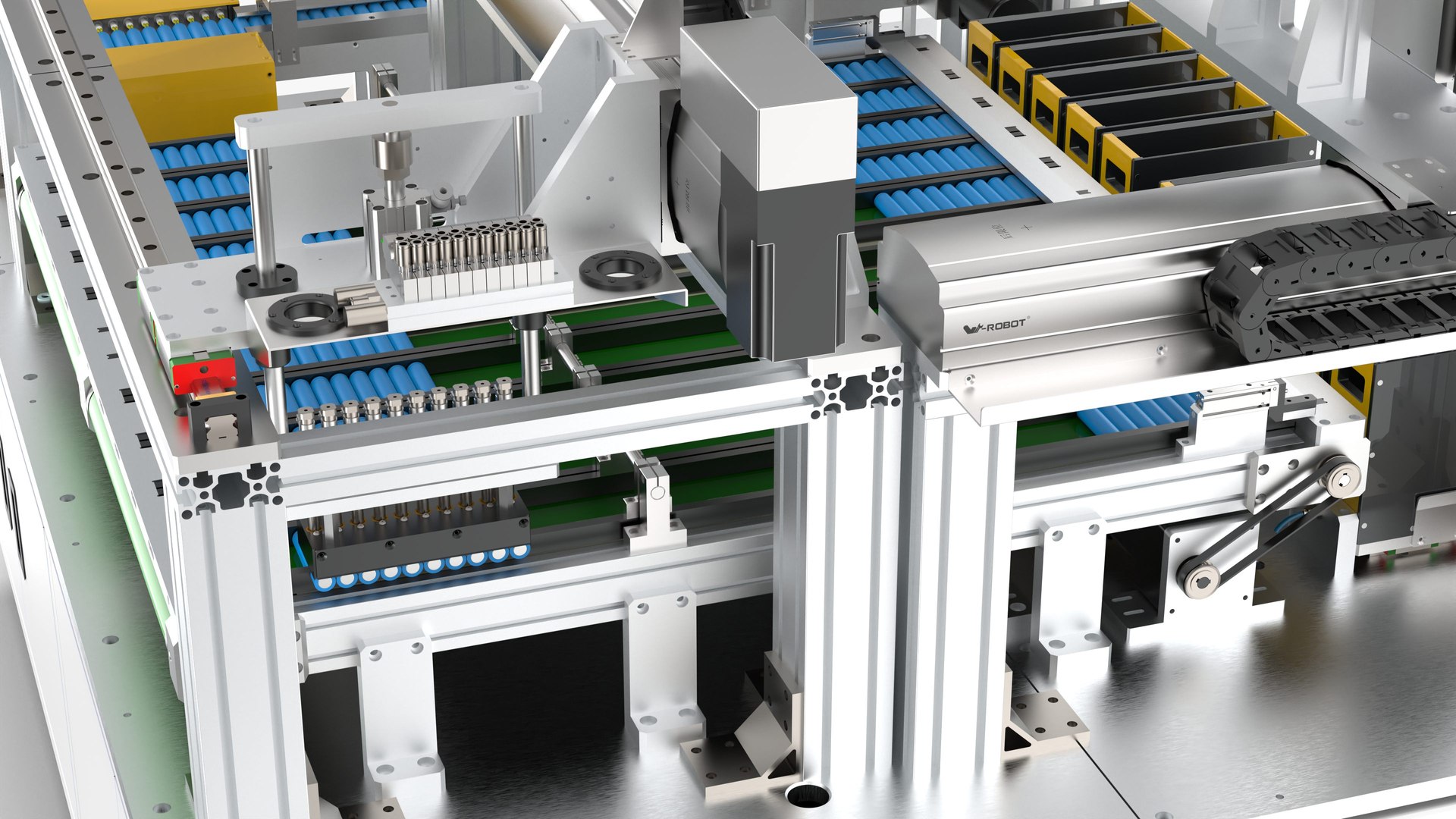 18650 Battery High Speed Sorting Machine 3D Model - TurboSquid 2172417