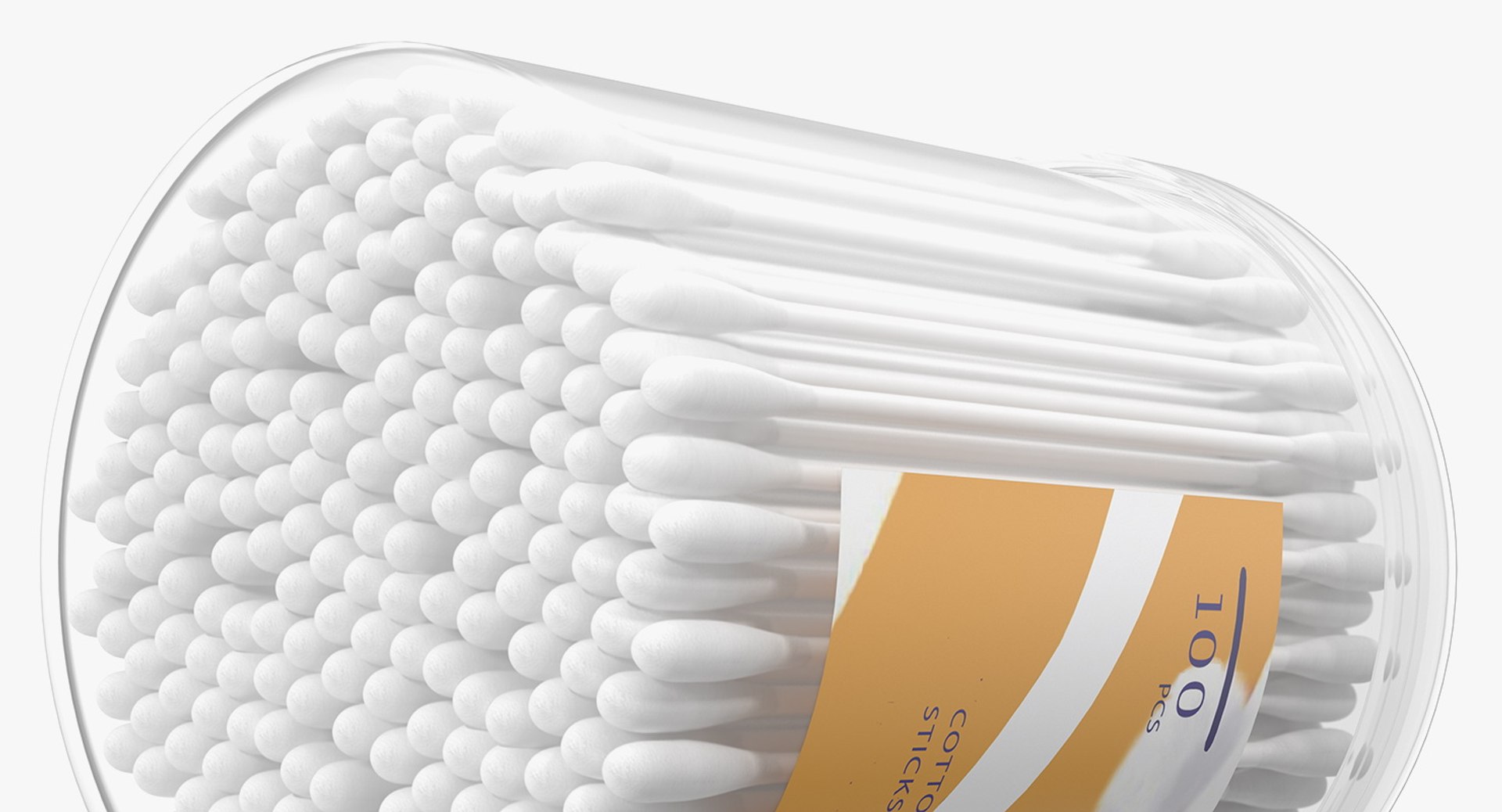 Plastic Cotton Swabs Box 3D Model - TurboSquid 1412710