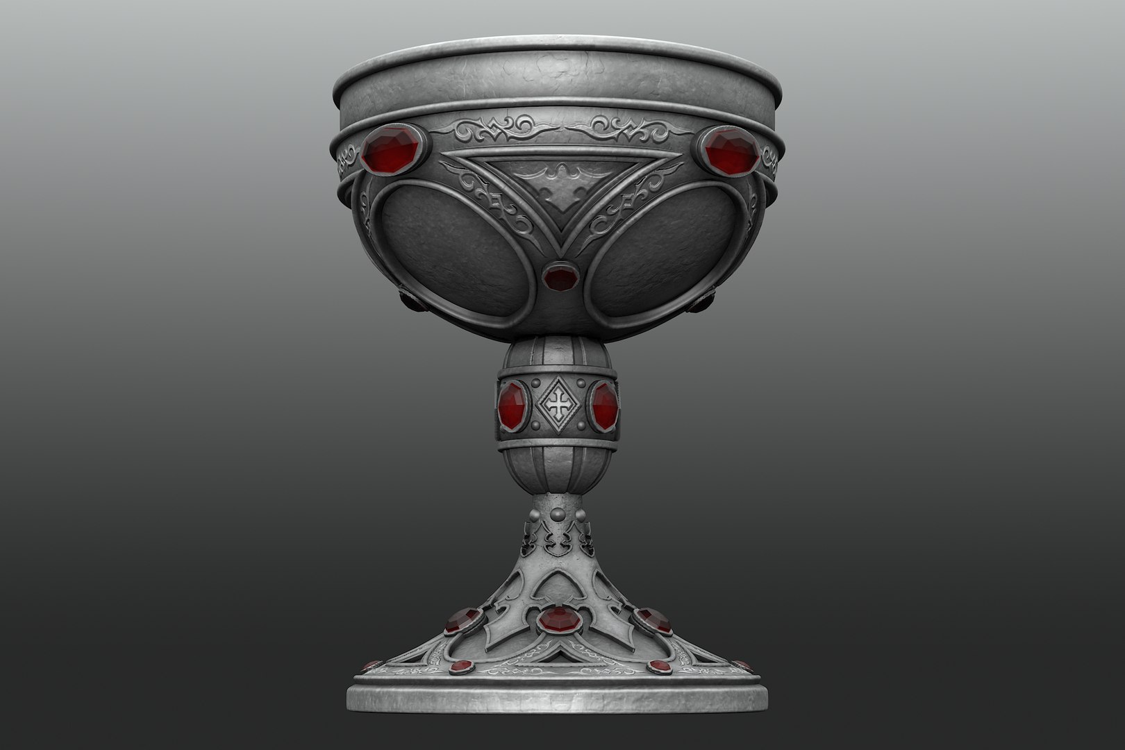 Gothic Cup 3D Model - TurboSquid 1512726