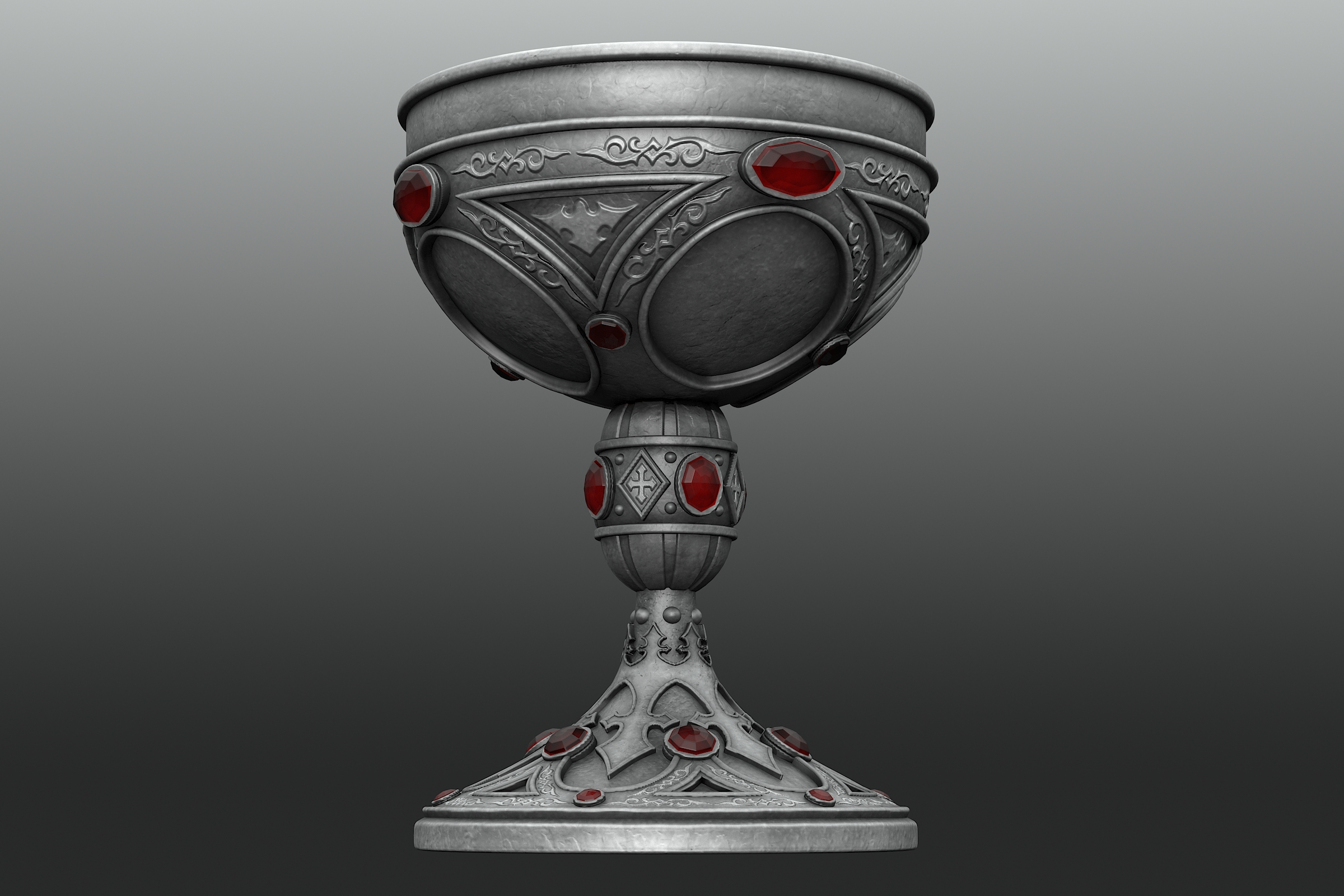 Gothic cup 3D model - TurboSquid 1512726