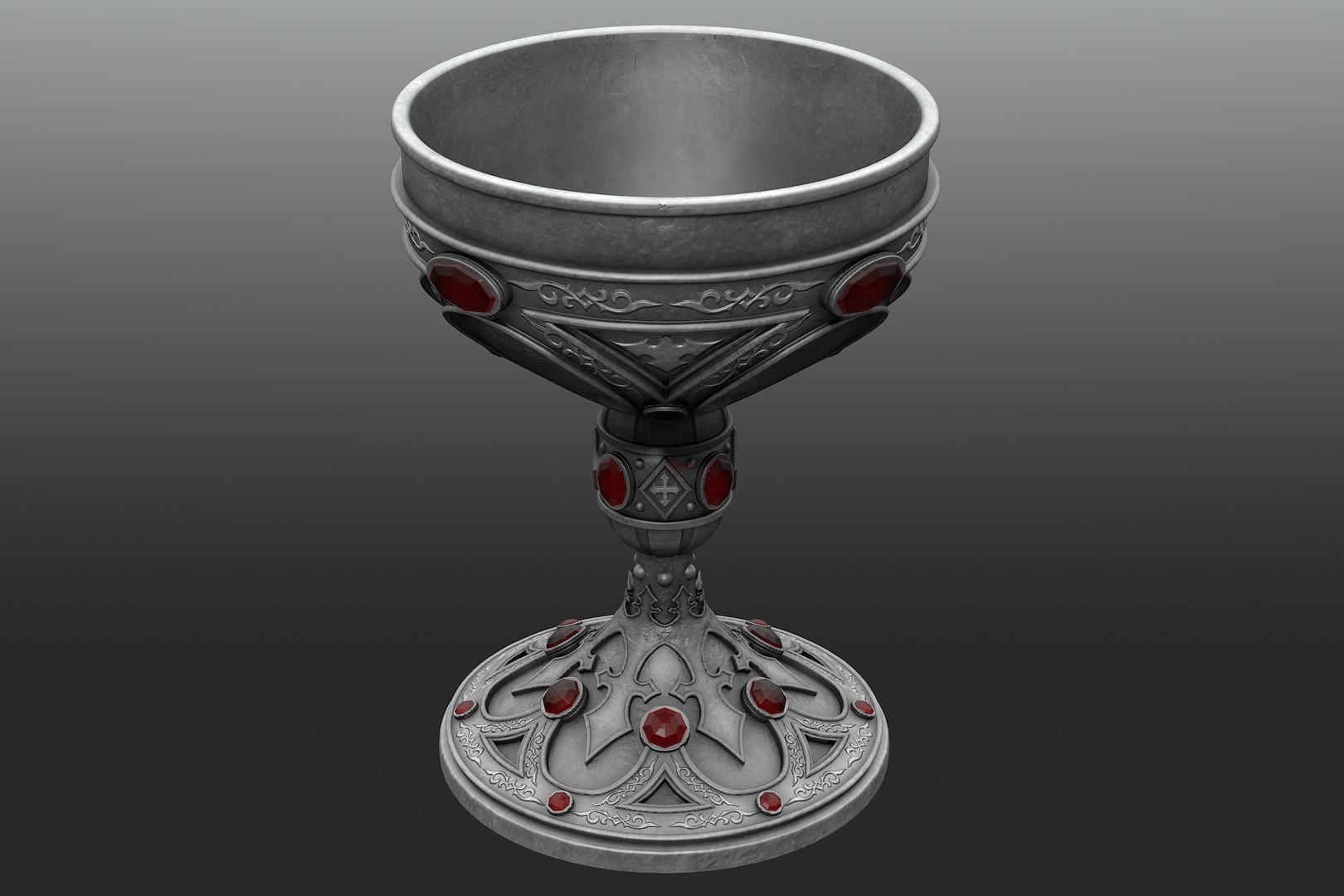 Gothic Cup 3D Model - TurboSquid 1512726
