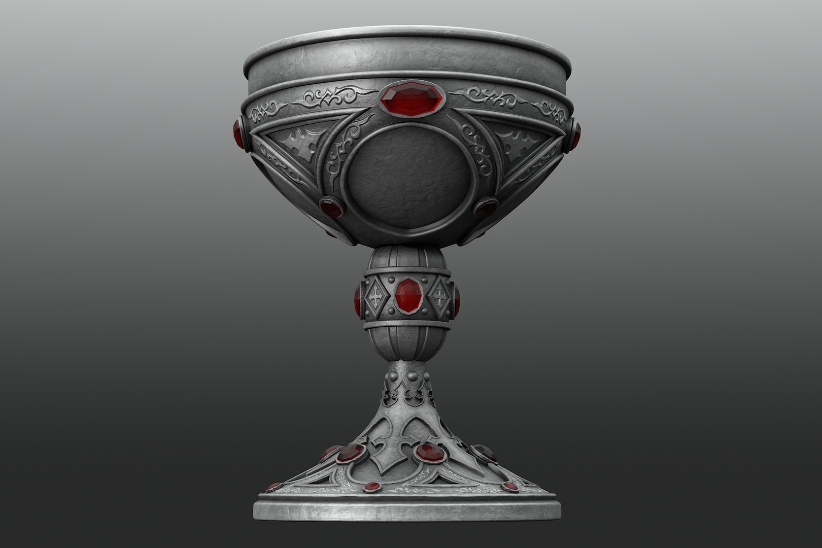 Gothic Cup 3D Model - TurboSquid 1512726