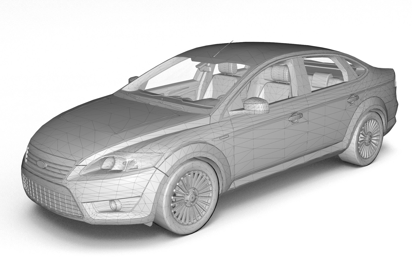 Mondeo Sedan 3D Model - TurboSquid 1443699