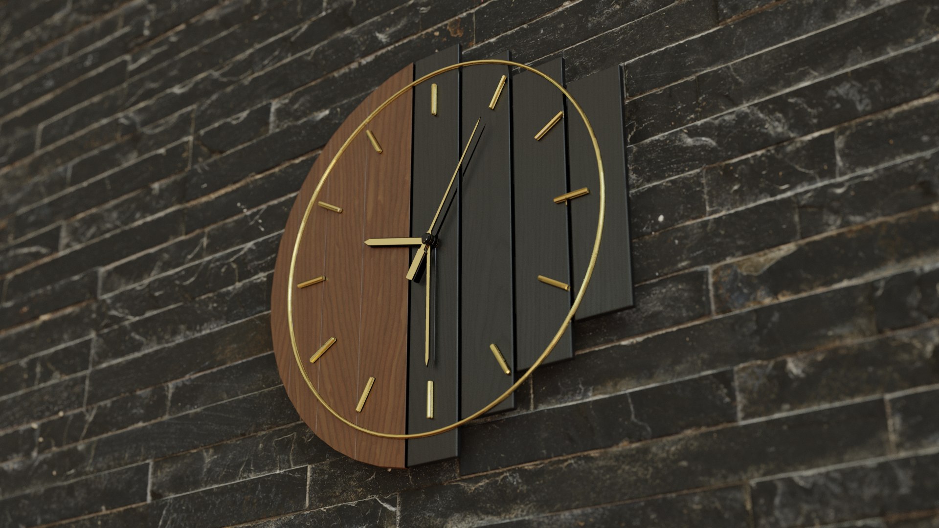 Clock modern 3D model - TurboSquid 1683941