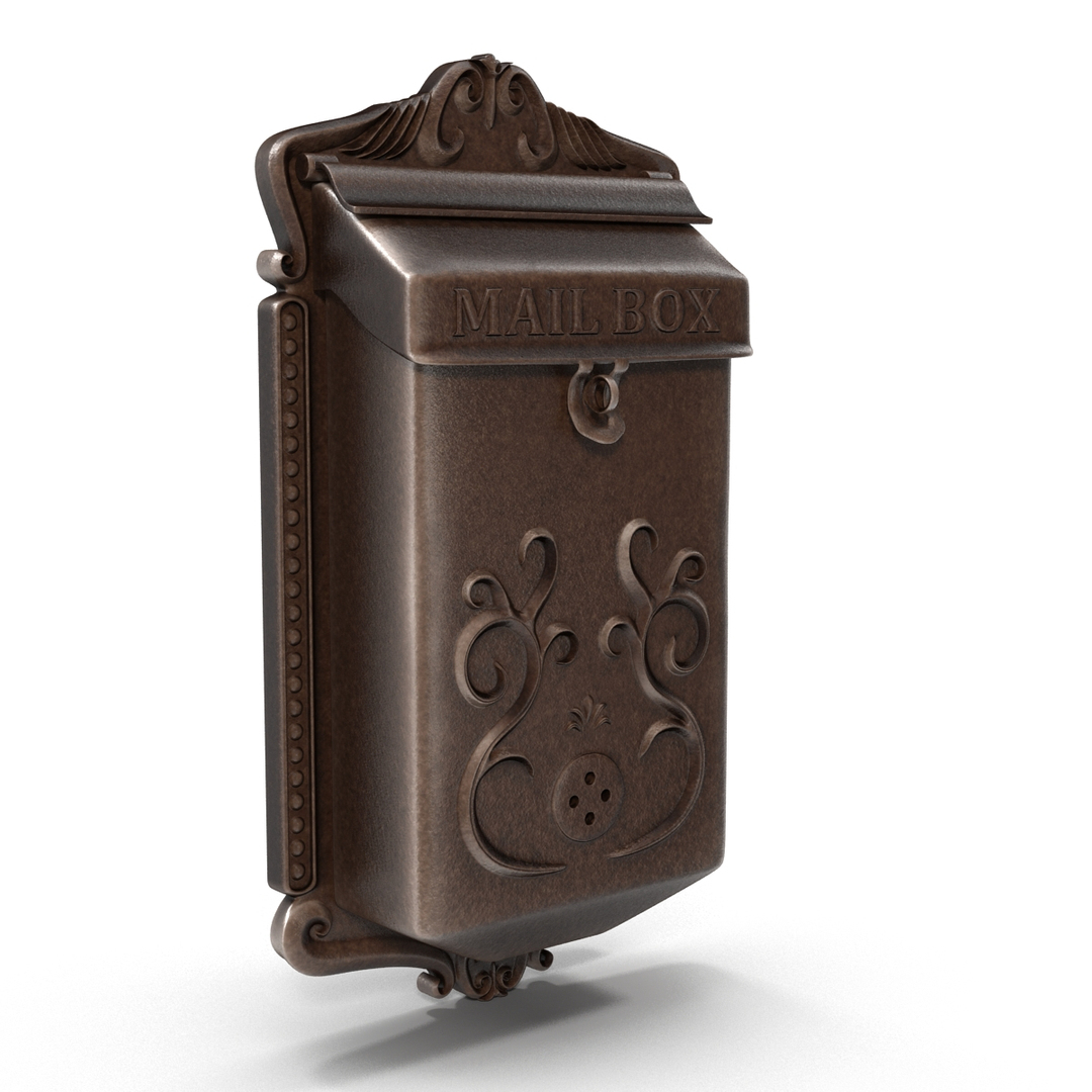 Mailboxes 2 Mail Box 3D Model - TurboSquid 1420473