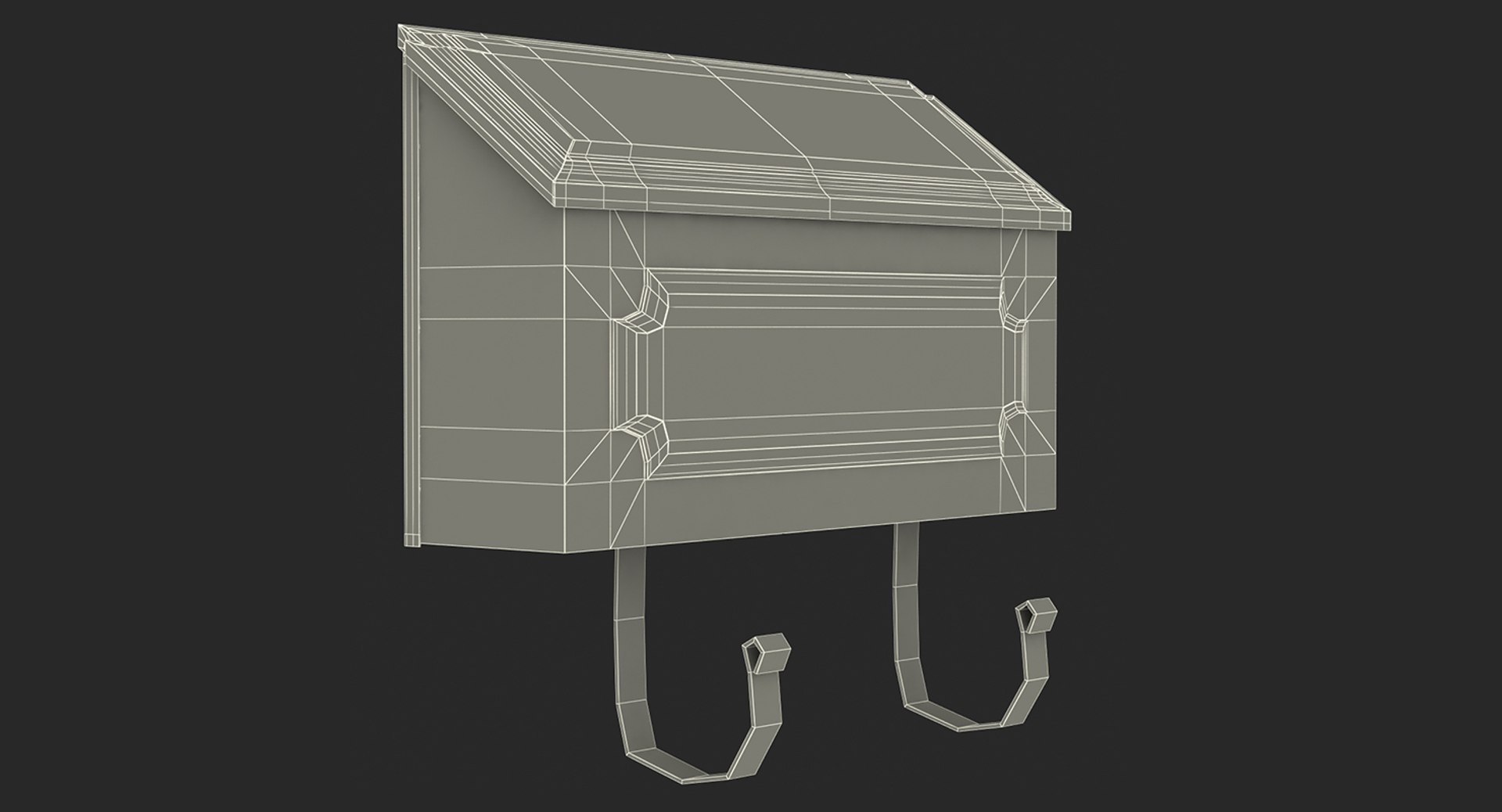 Mailboxes 2 Mail Box 3D Model - TurboSquid 1420473
