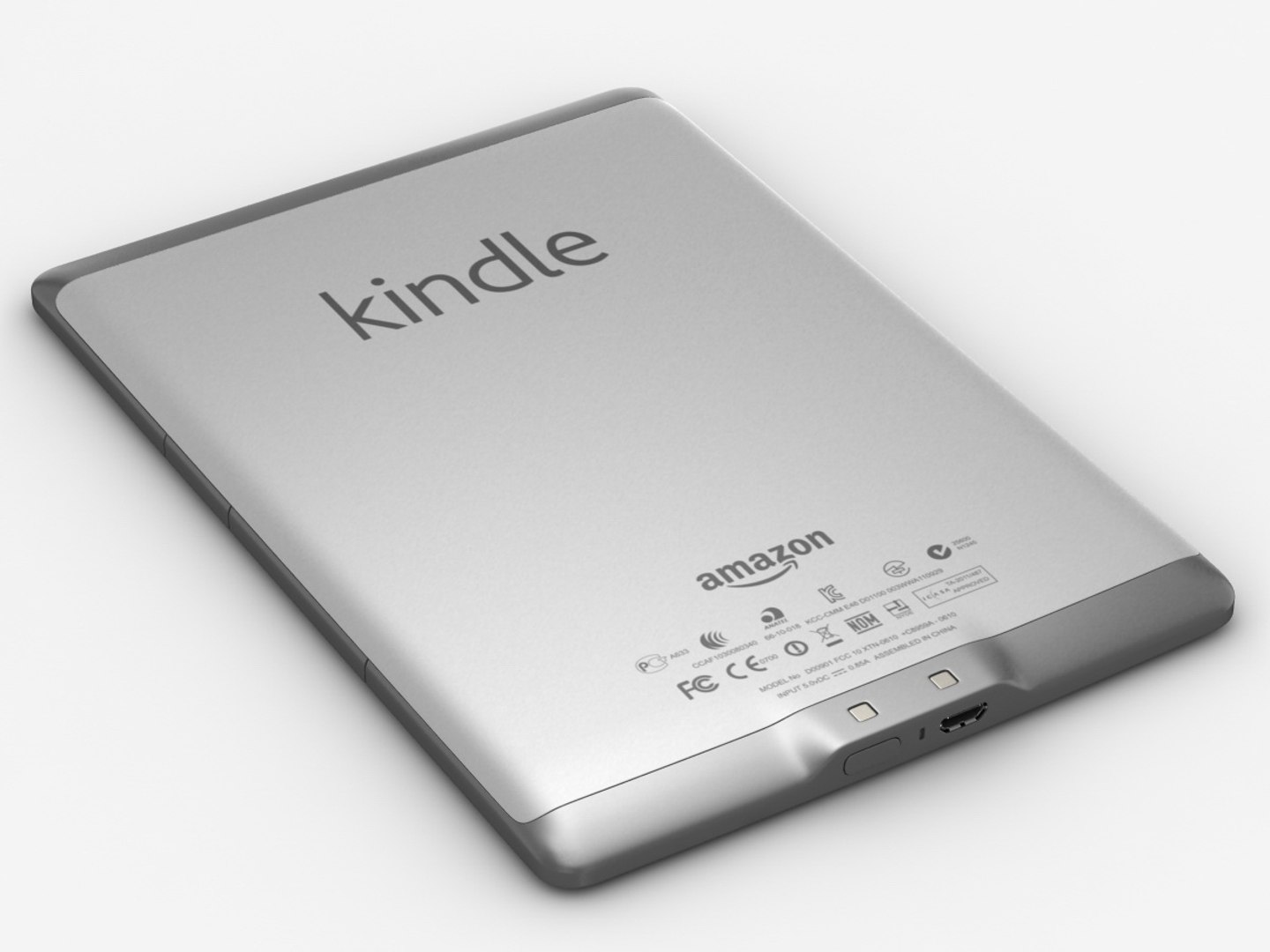3d Amazon Kindle Model