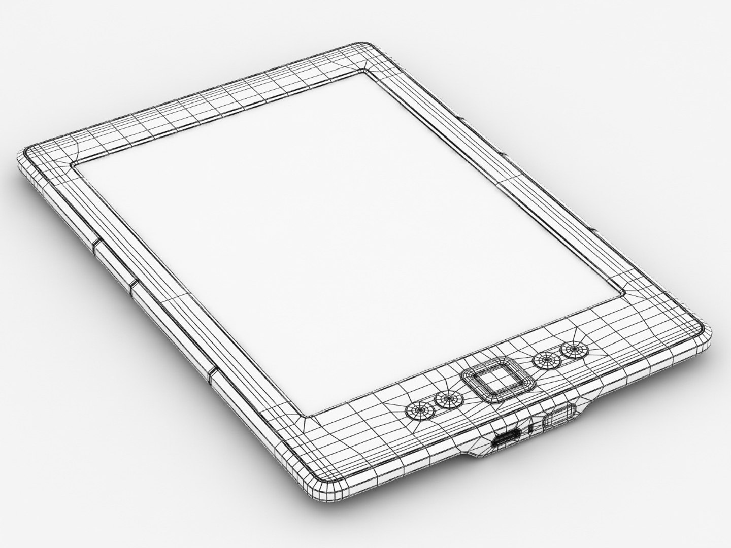 3d Amazon Kindle Model