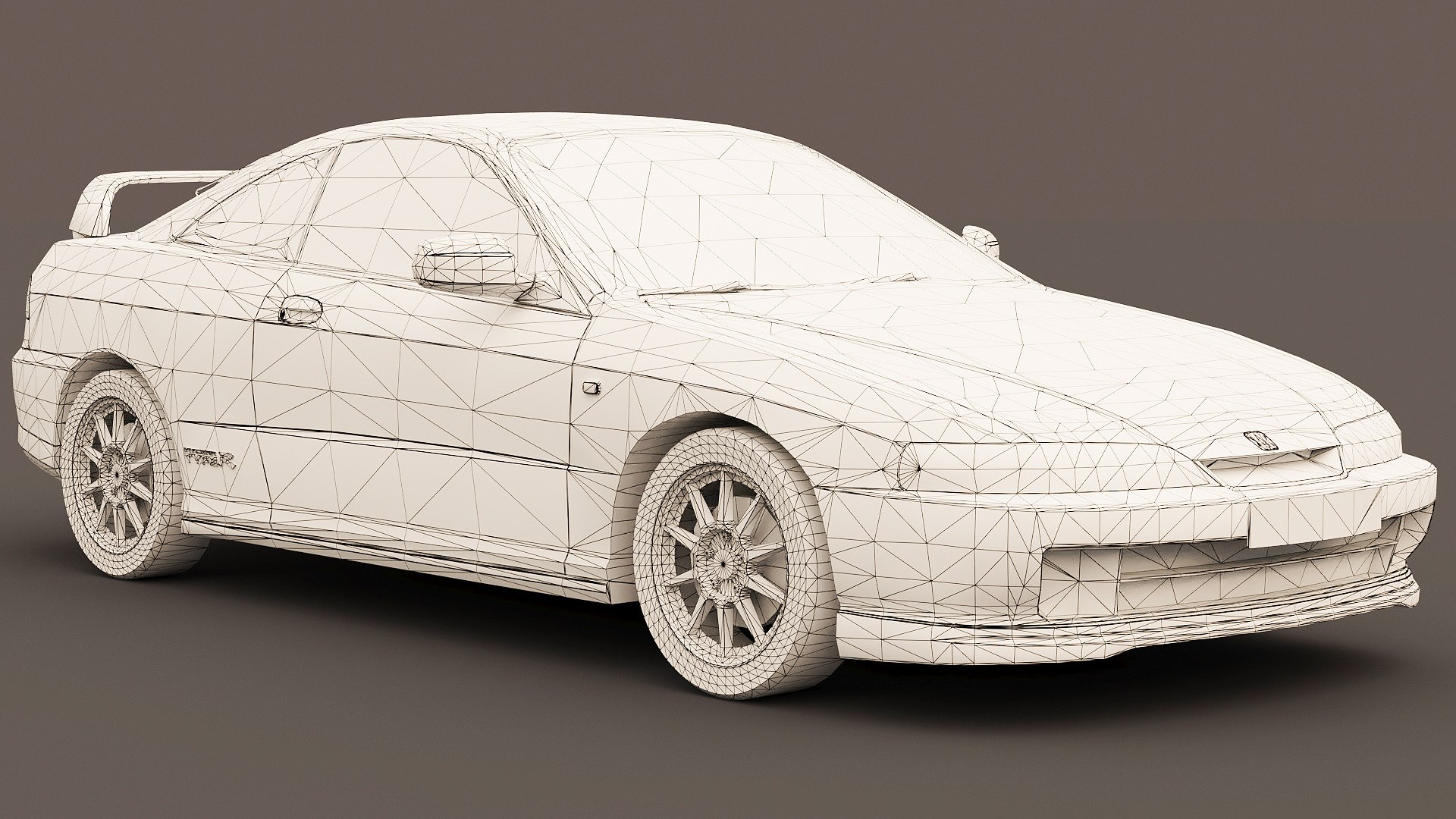 3D honda integra 2000 - TurboSquid 2041657