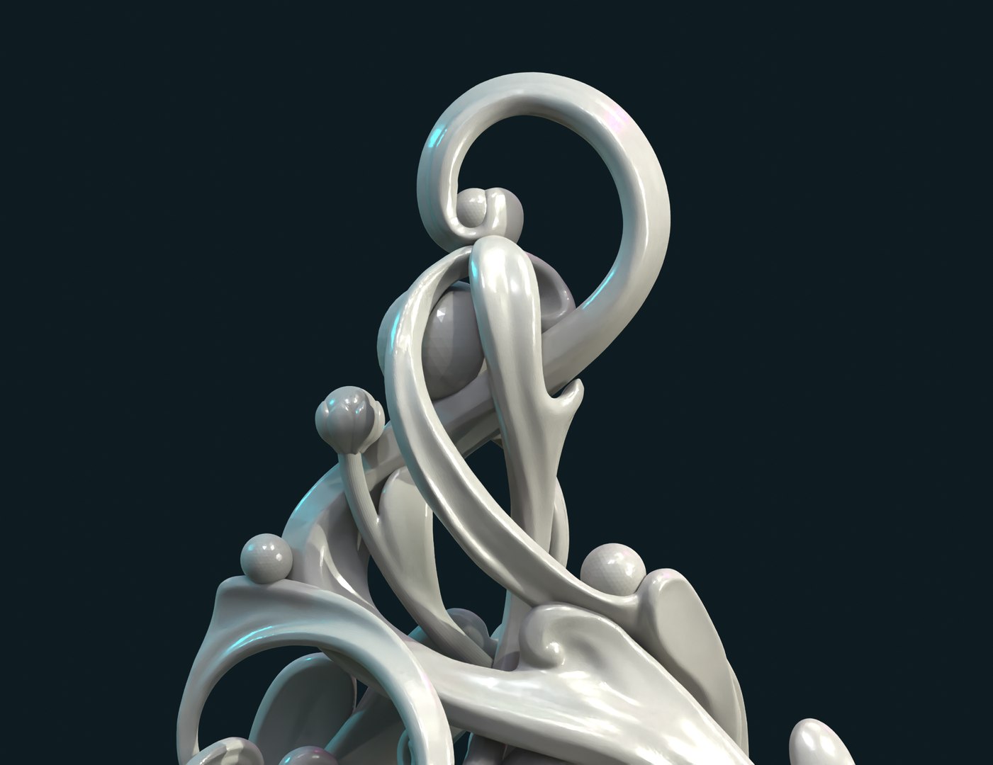 Abstract Plant Sculpture 3D - TurboSquid 1838777