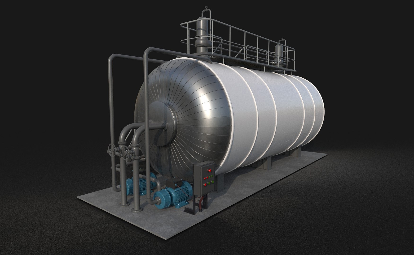 Liquid Seperator 3 3D Model - TurboSquid 1759809