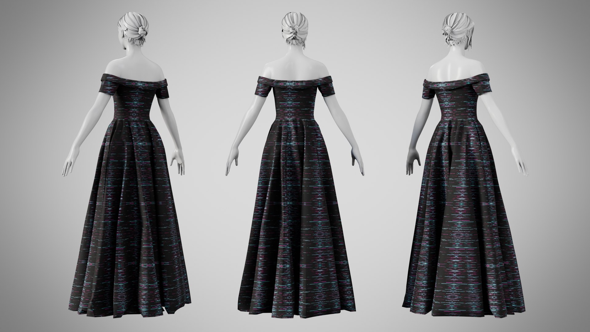 3D Dress 08 Pattern 16 Model - TurboSquid 2441731