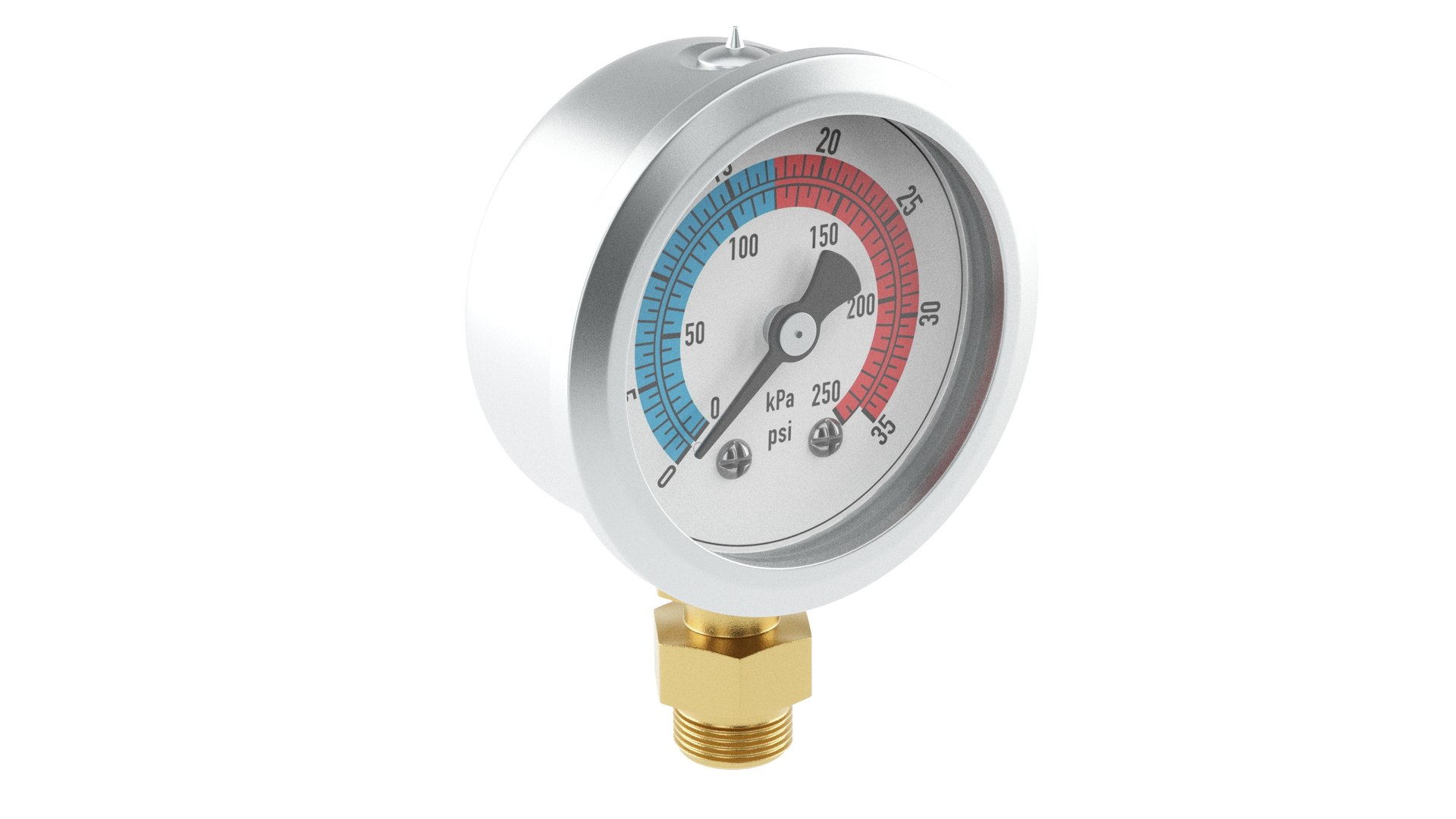 3D Pressure Gauge(1) Model - TurboSquid 2440213