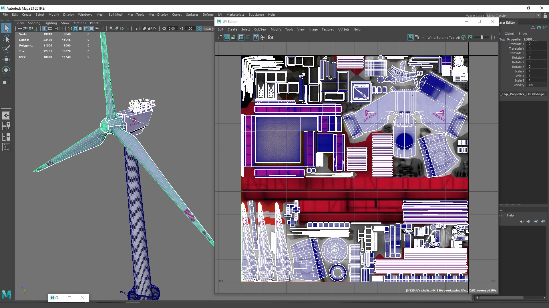 Offshore Wind Farm 3D - TurboSquid 1668928