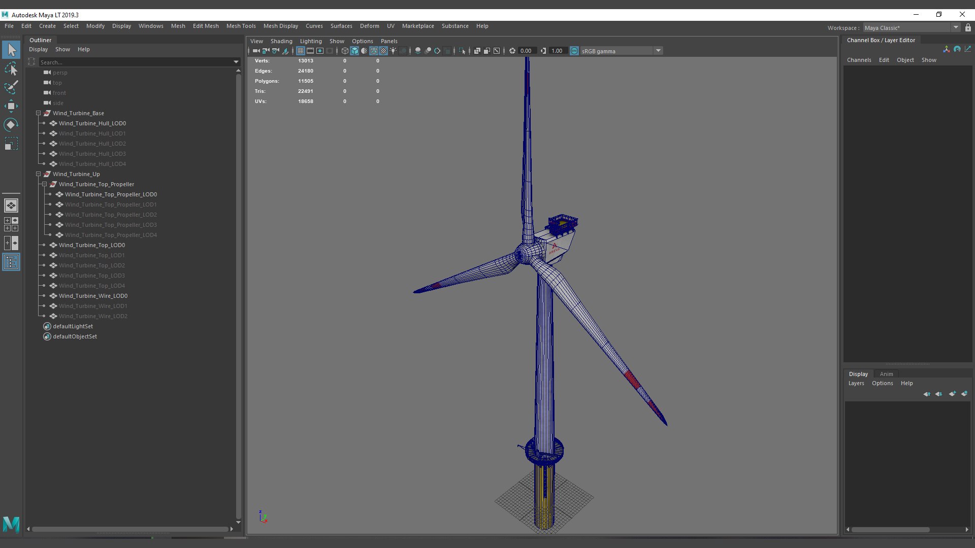 Offshore Wind Farm 3D - TurboSquid 1668928