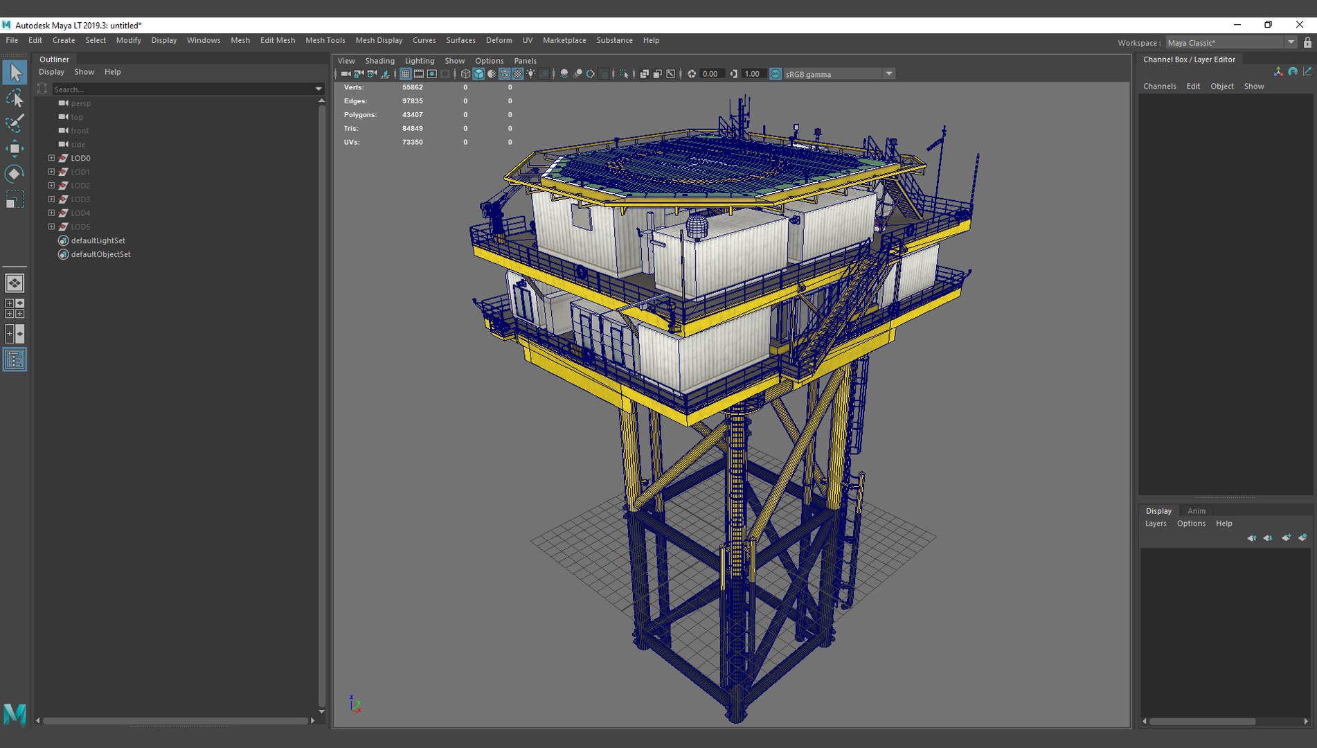 Offshore Wind Farm 3D - TurboSquid 1668928