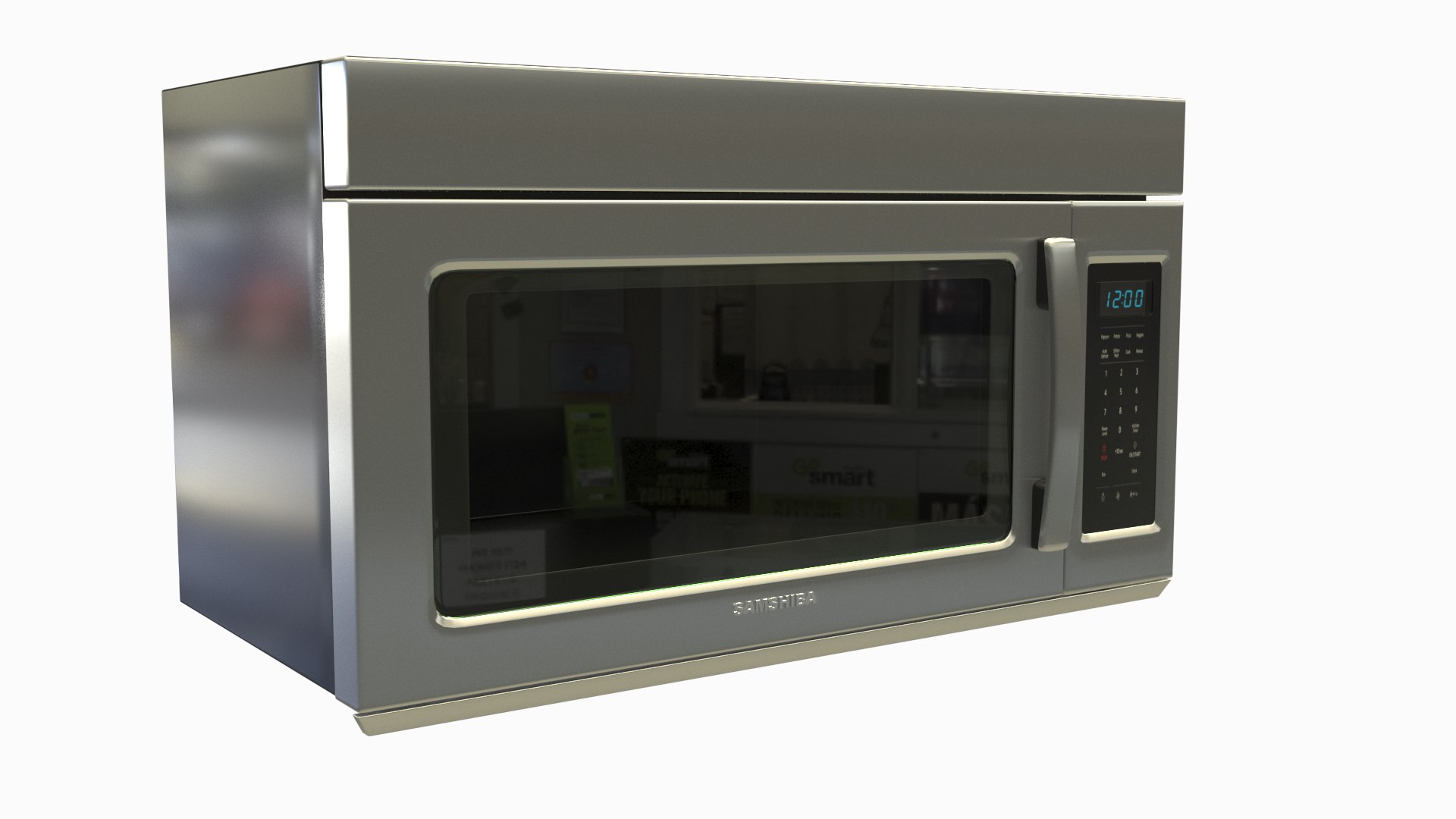 3D Generic Microwave Oven Model - TurboSquid 1873038
