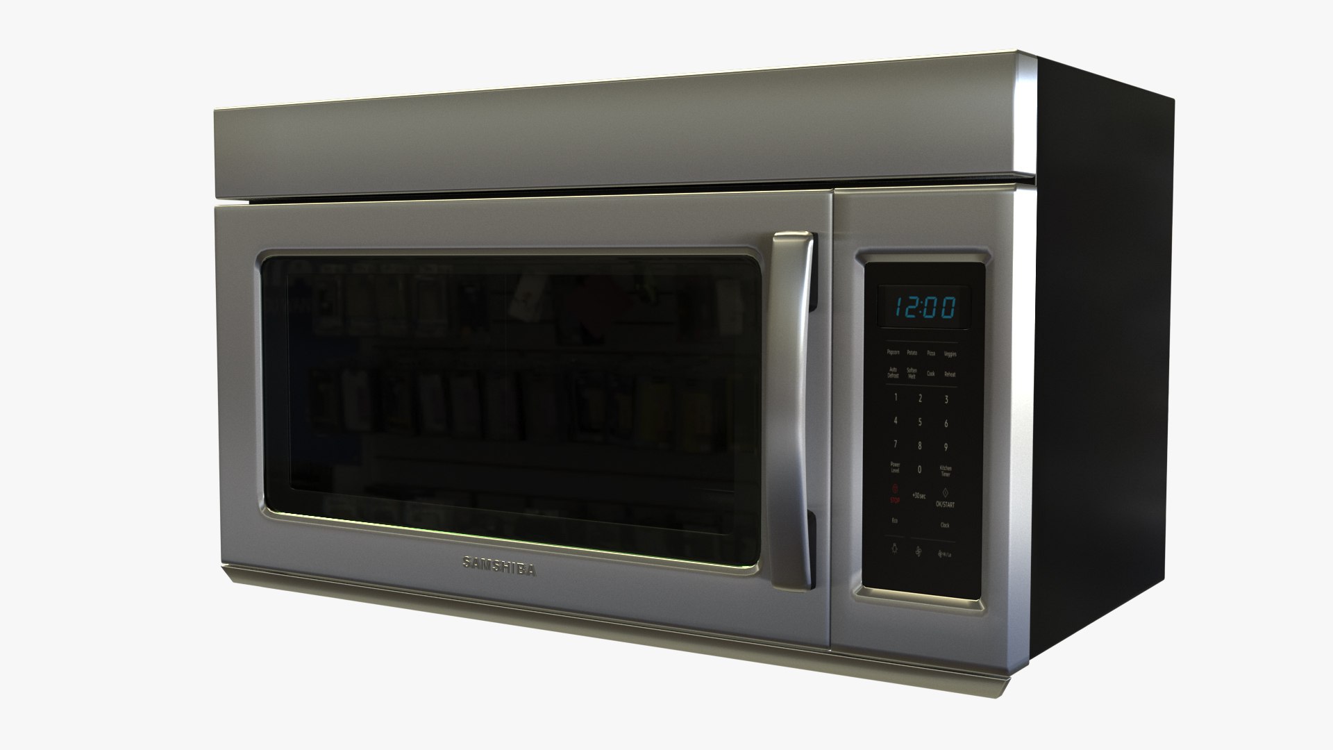 3D Generic Microwave Oven Model - TurboSquid 1873038