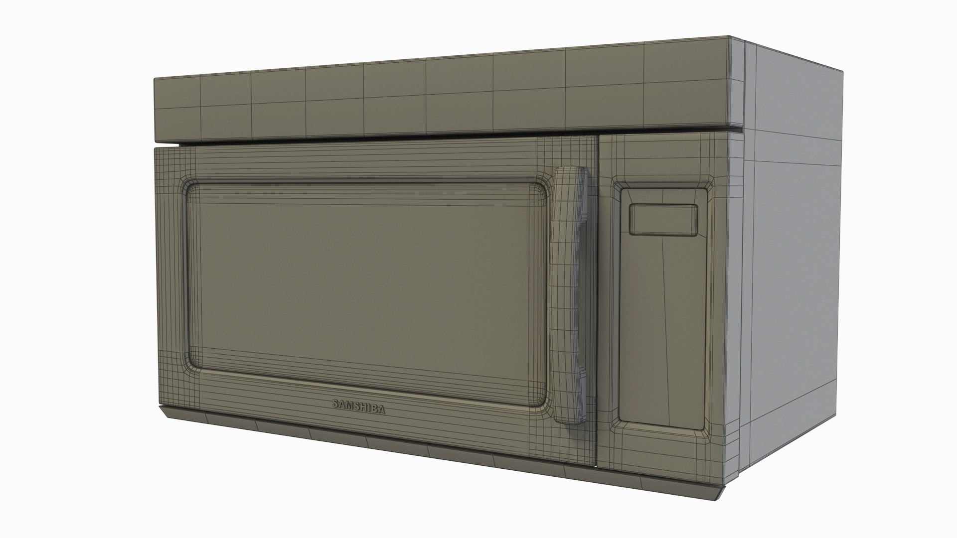 3D Generic Microwave Oven Model - TurboSquid 1873038