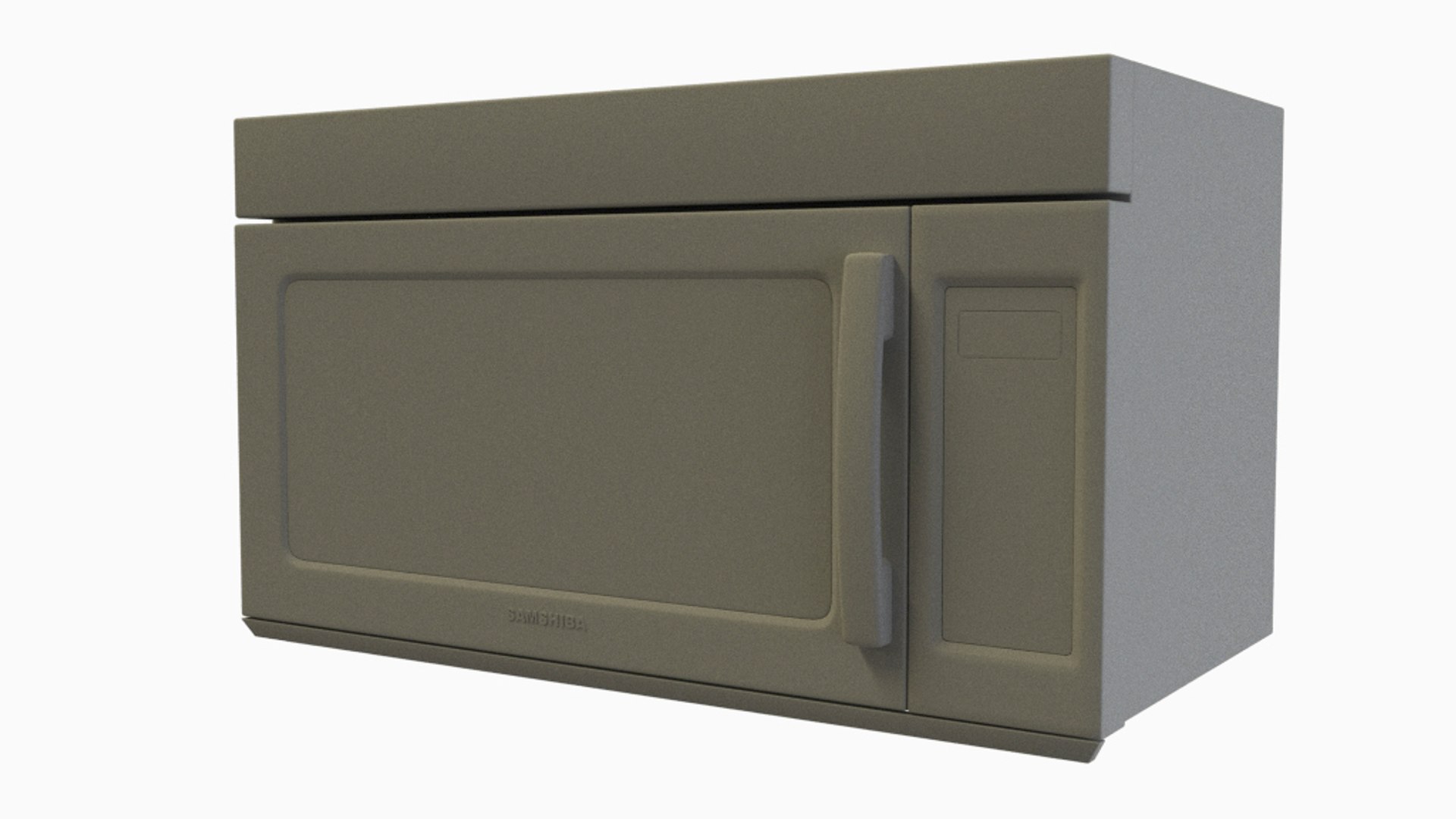 3D Generic Microwave Oven Model - TurboSquid 1873038