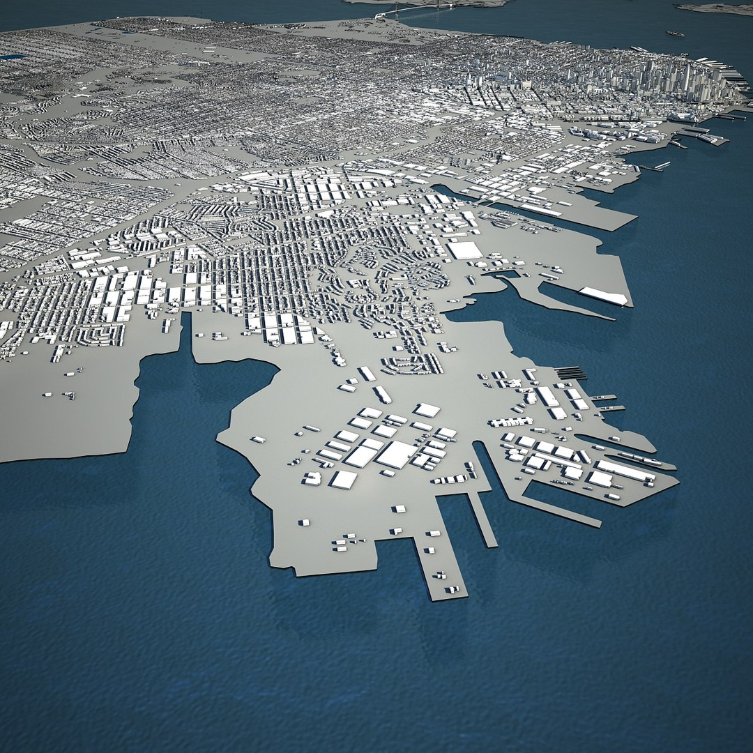 San Francisco Complete Model - TurboSquid 1415190