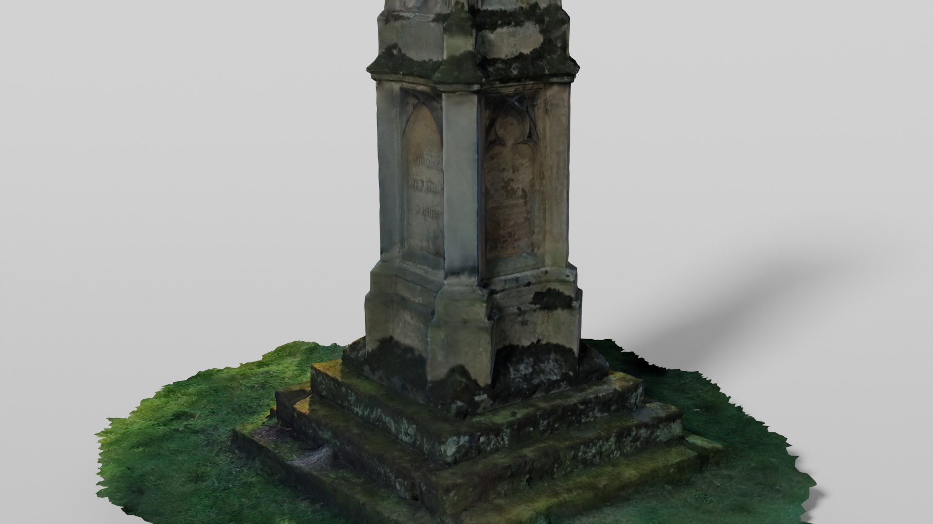 Old grave monument 3D model - TurboSquid 2051861