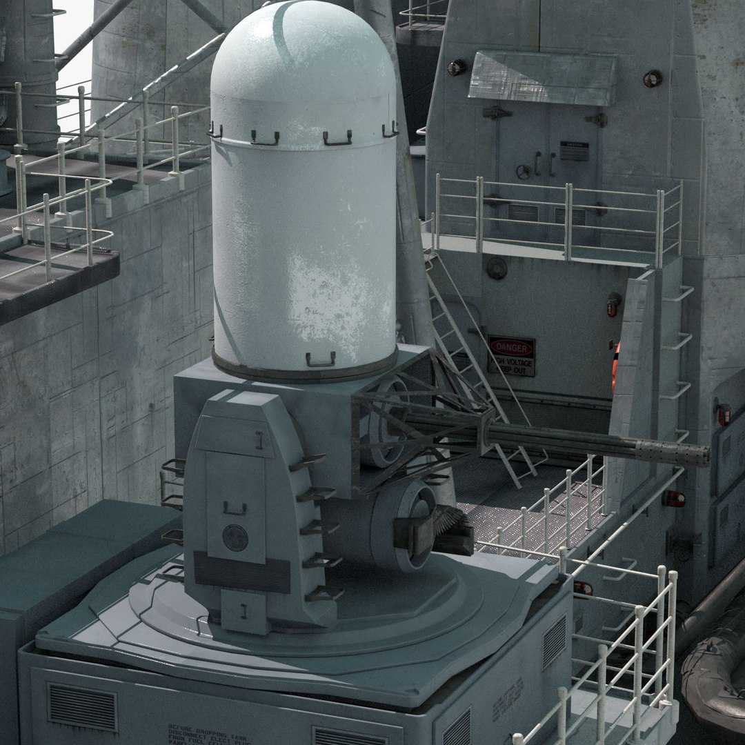 3d U Ticonderoga Cg-47 Rig Model