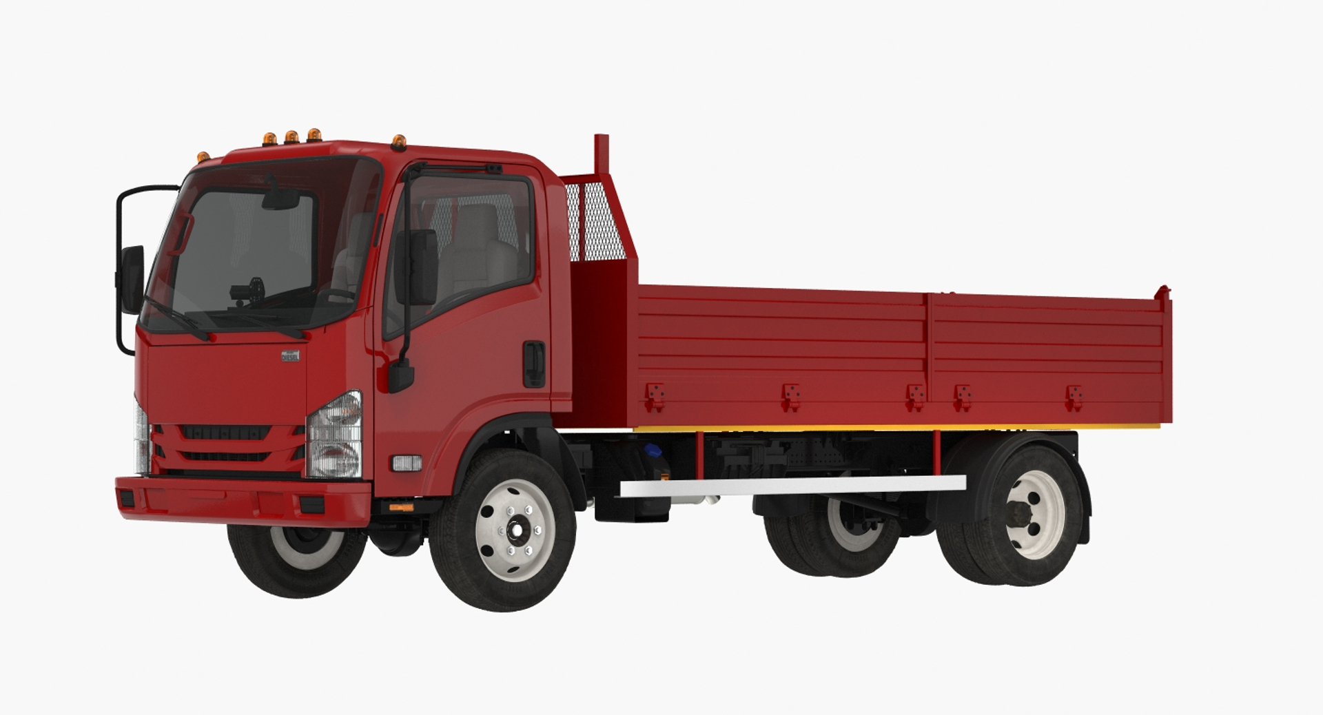 Dropside Truck Generic 3D Model - TurboSquid 1237560