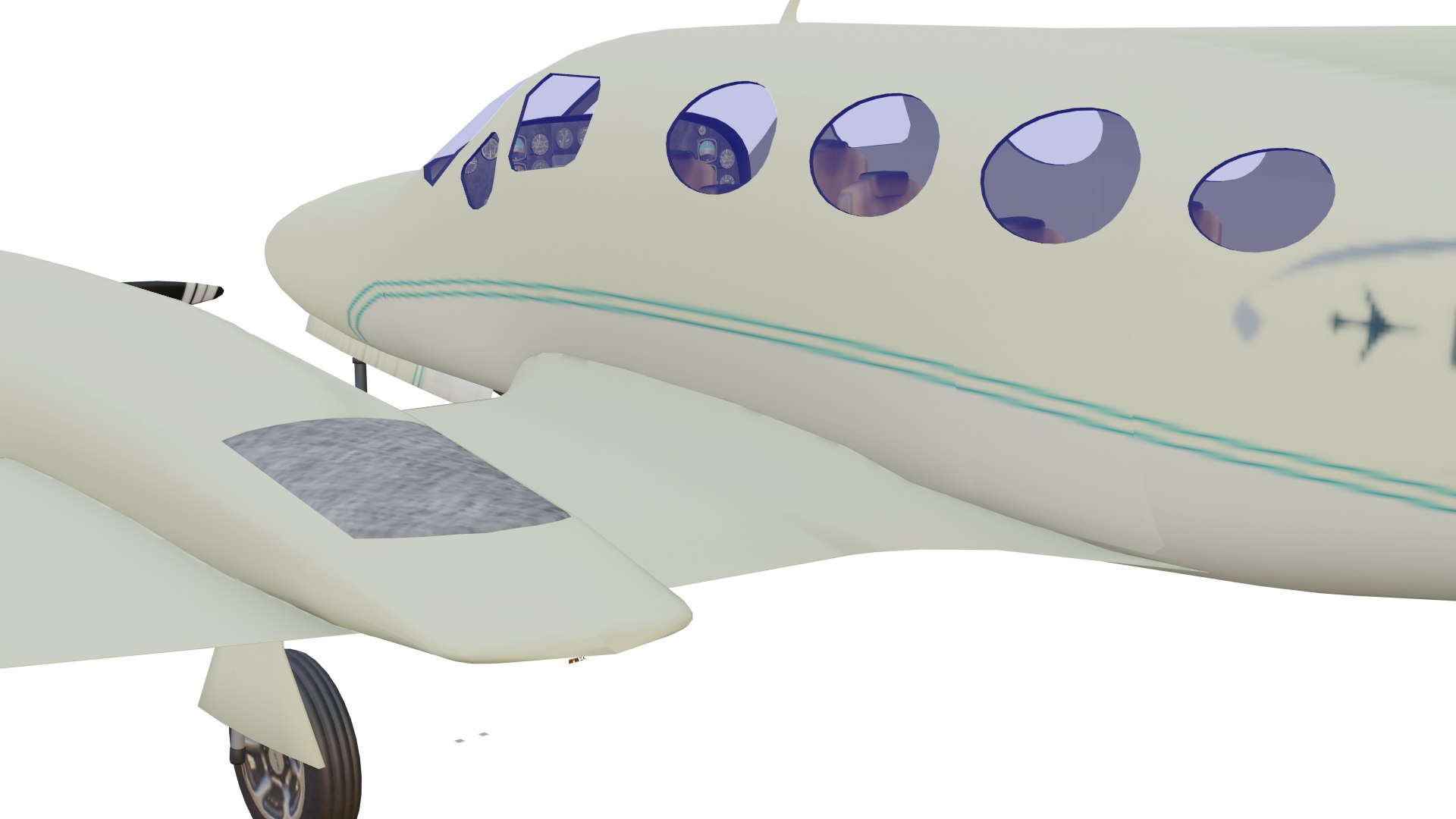 3D Cessna 421 Golden Eagle Model - TurboSquid 2348371