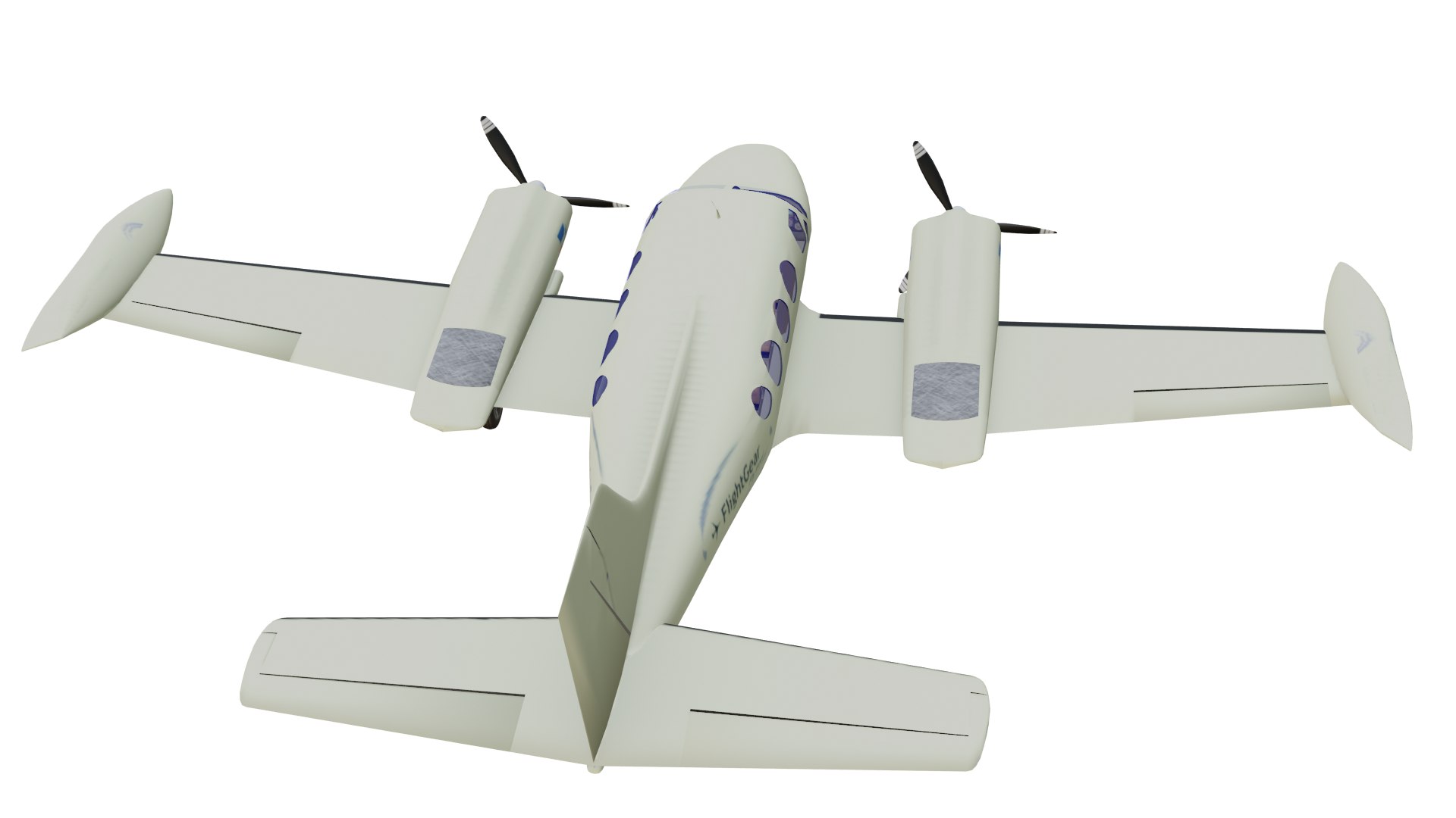 3D Cessna 421 Golden Eagle Model - TurboSquid 2348371