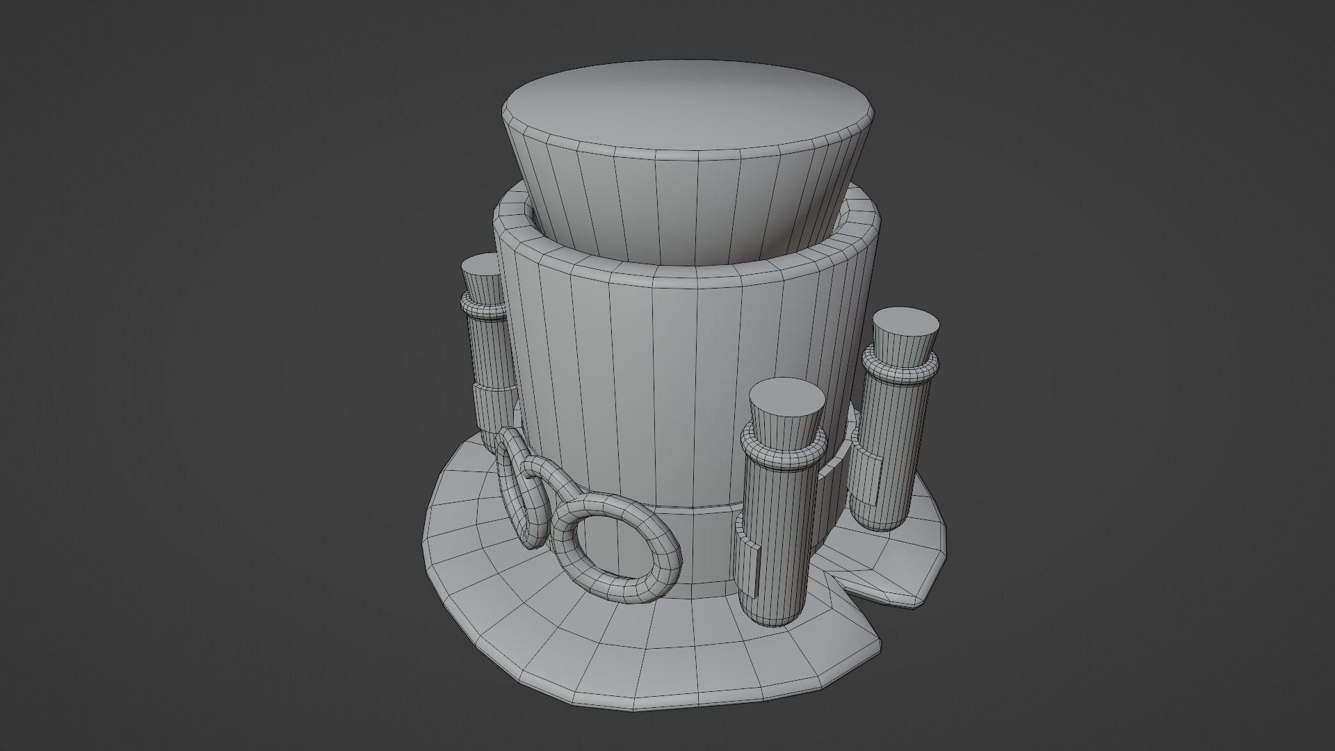 3D Model Alchemist Hat In Cartoon Style - TurboSquid 1947306