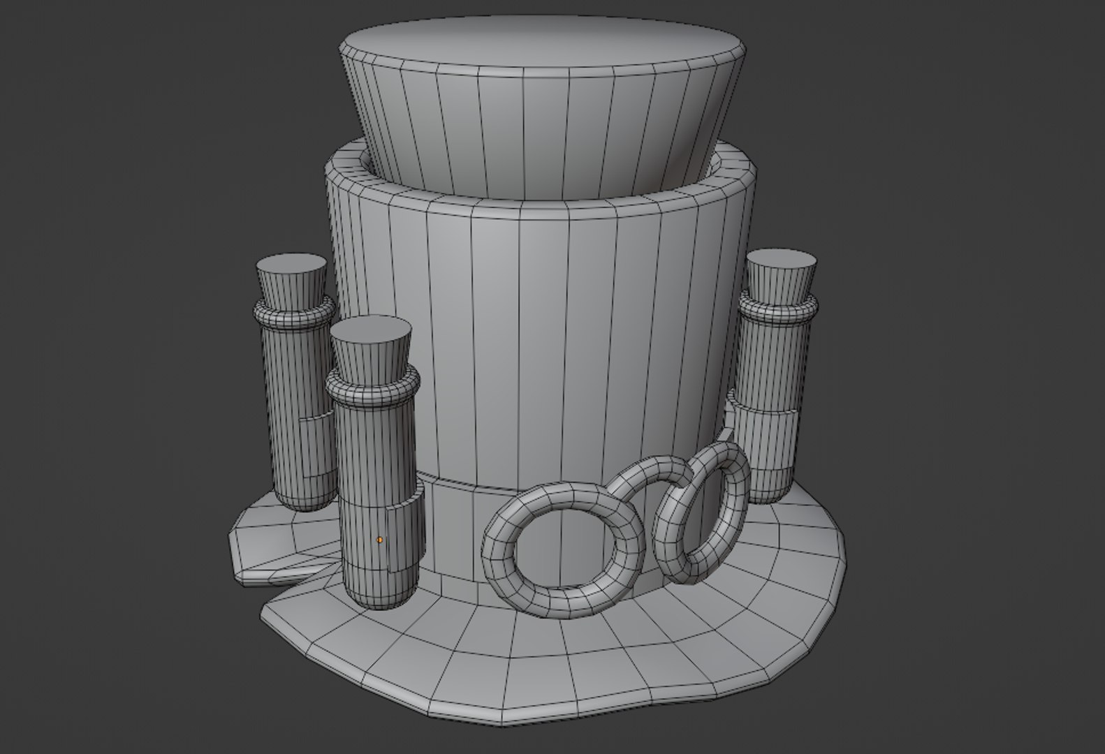 3D model Alchemist Hat in cartoon style - TurboSquid 1947306