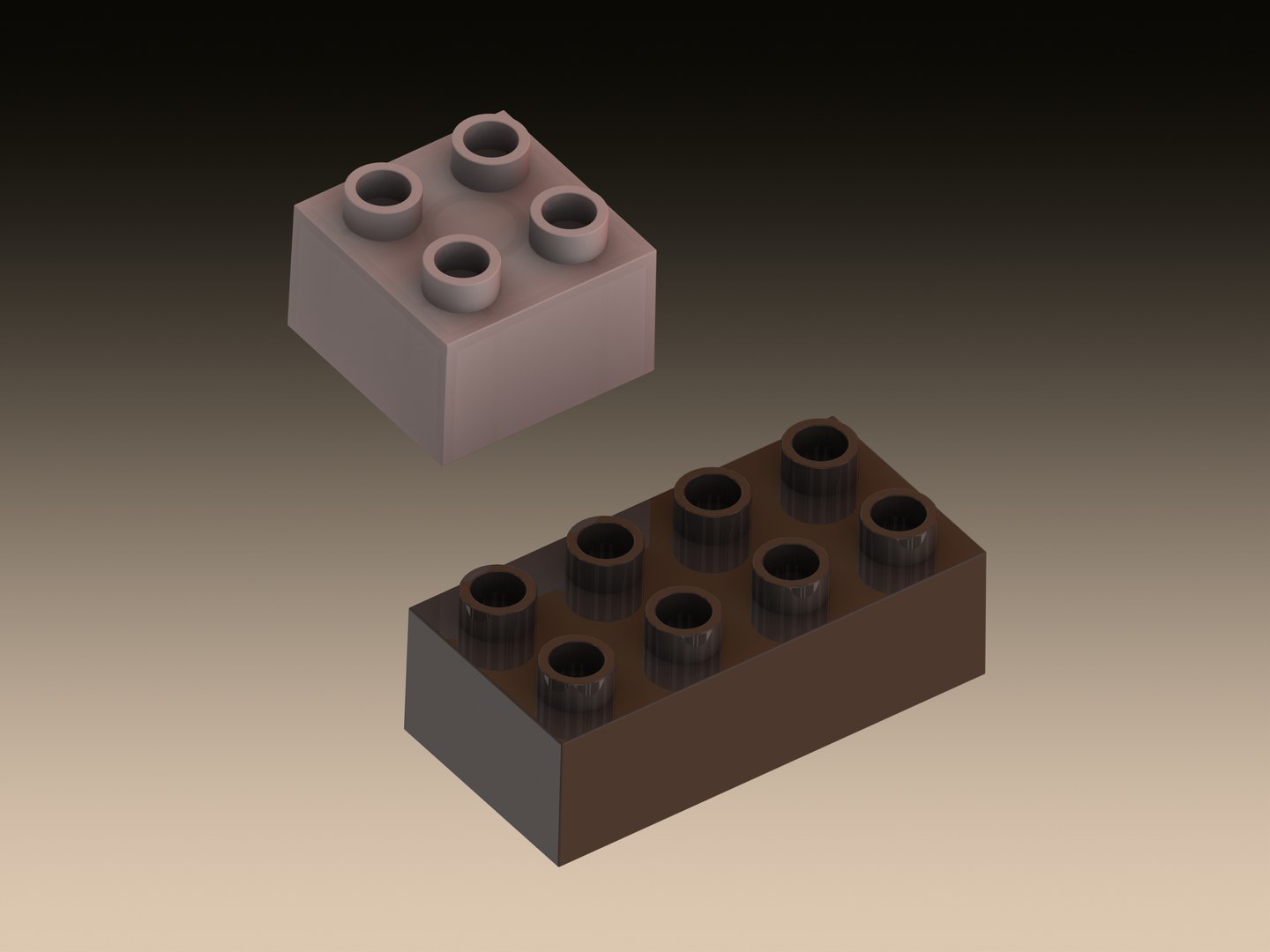 2x2 and 2x4 Building Blocks Design 3D model - TurboSquid 2161554