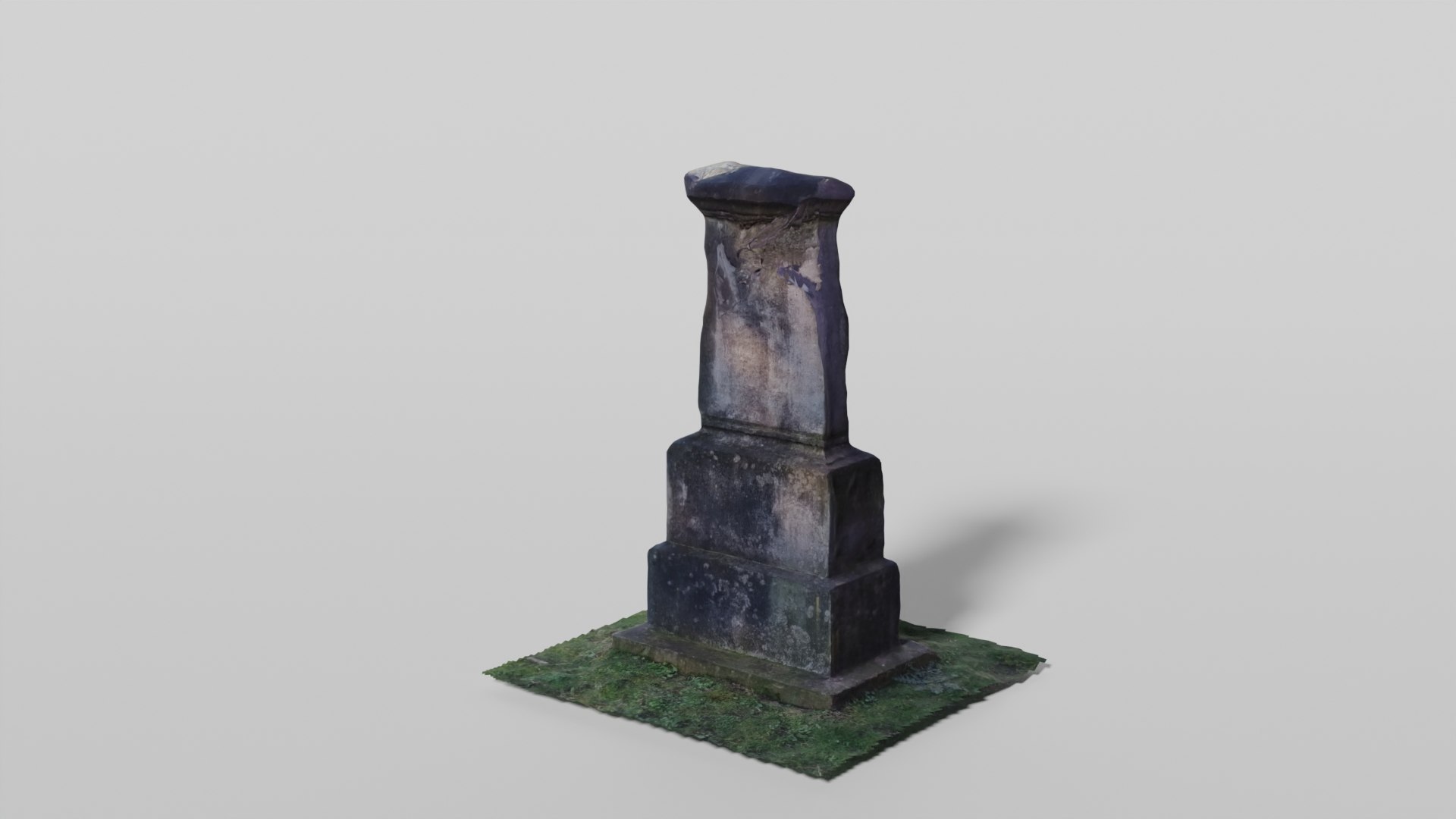 Old Tombstone Model - TurboSquid 2052902