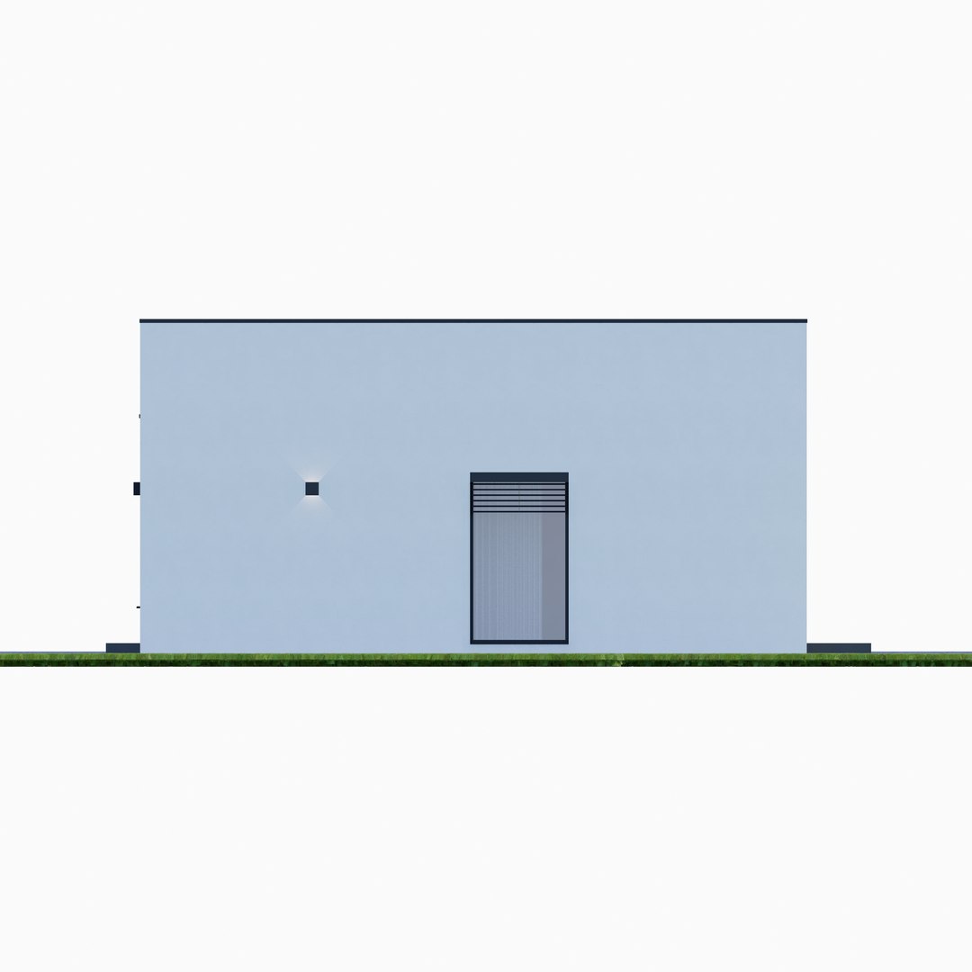 3D Bungalow 7 - Created With Fully Parametric Revit Families Model ...