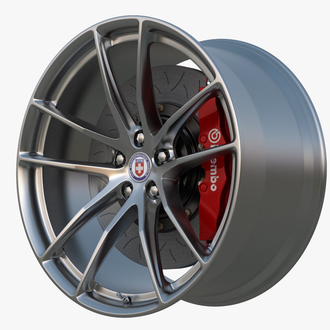 Hre Wheel P1 Series 3d Max