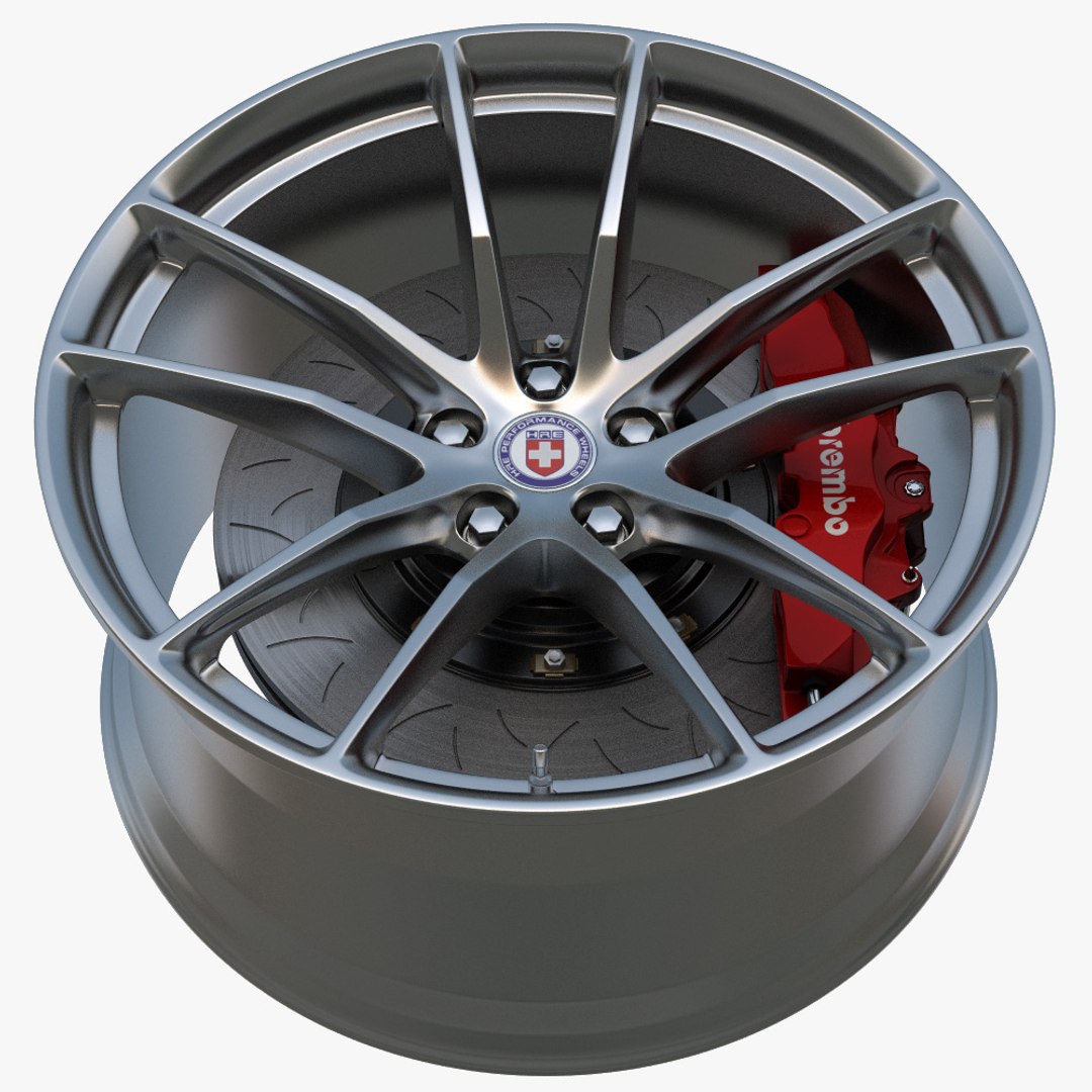 Hre Wheel P1 Series 3d Max