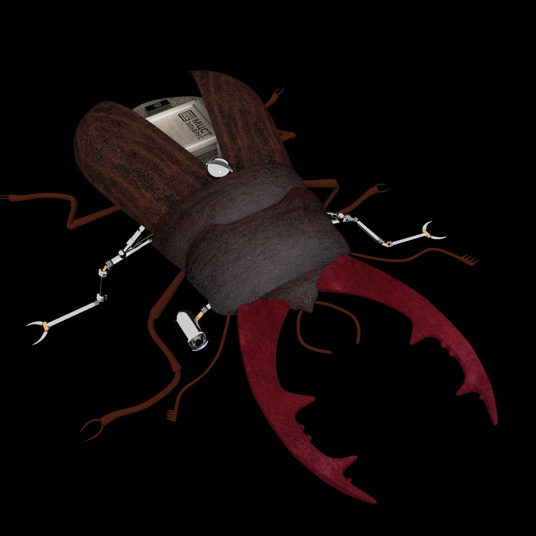 3D beetle robot - TurboSquid 1286640