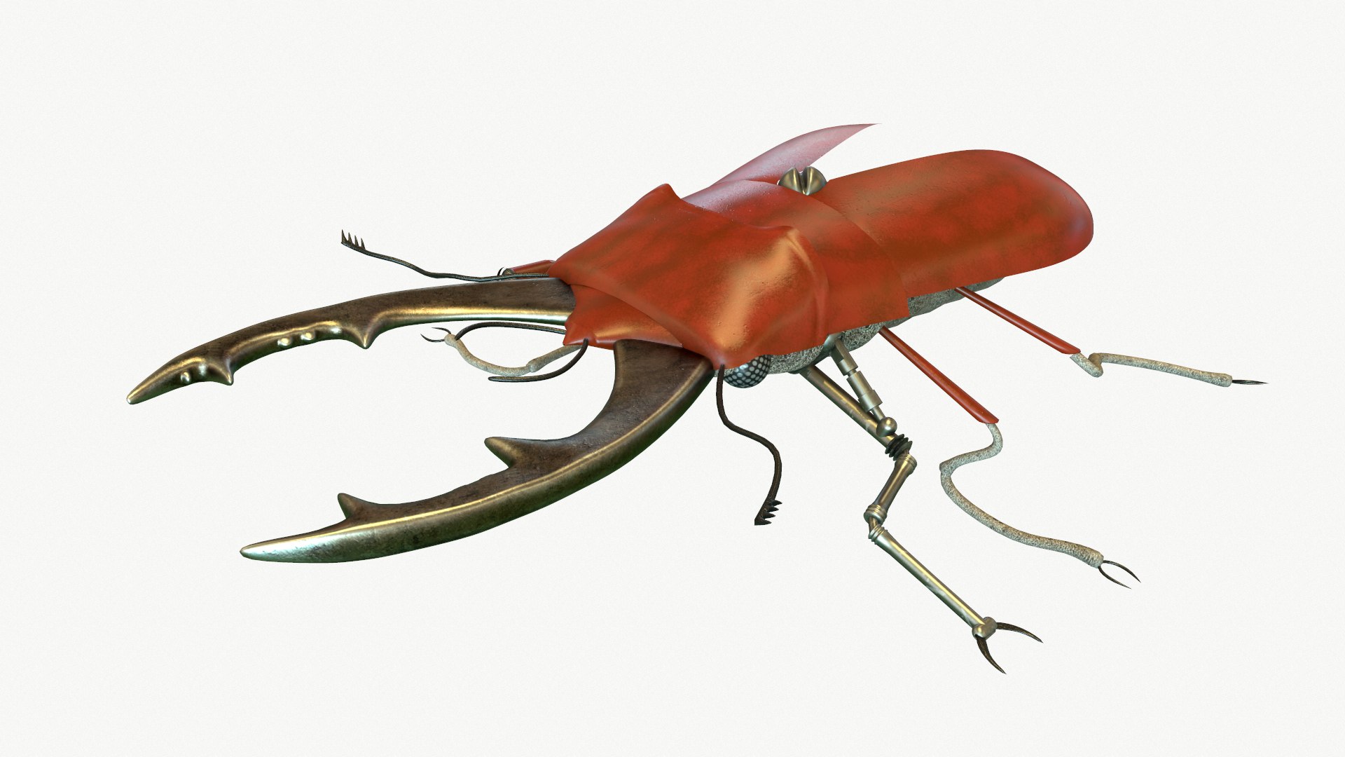 3D Beetle Robot - TurboSquid 1286640