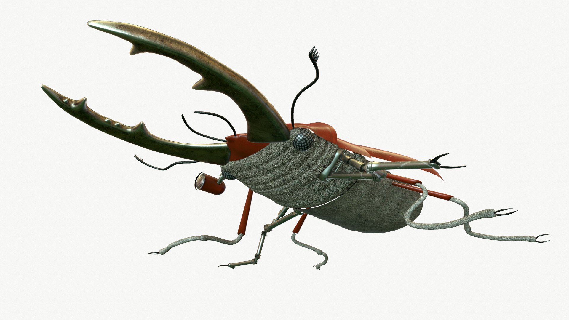 3D Beetle Robot - TurboSquid 1286640