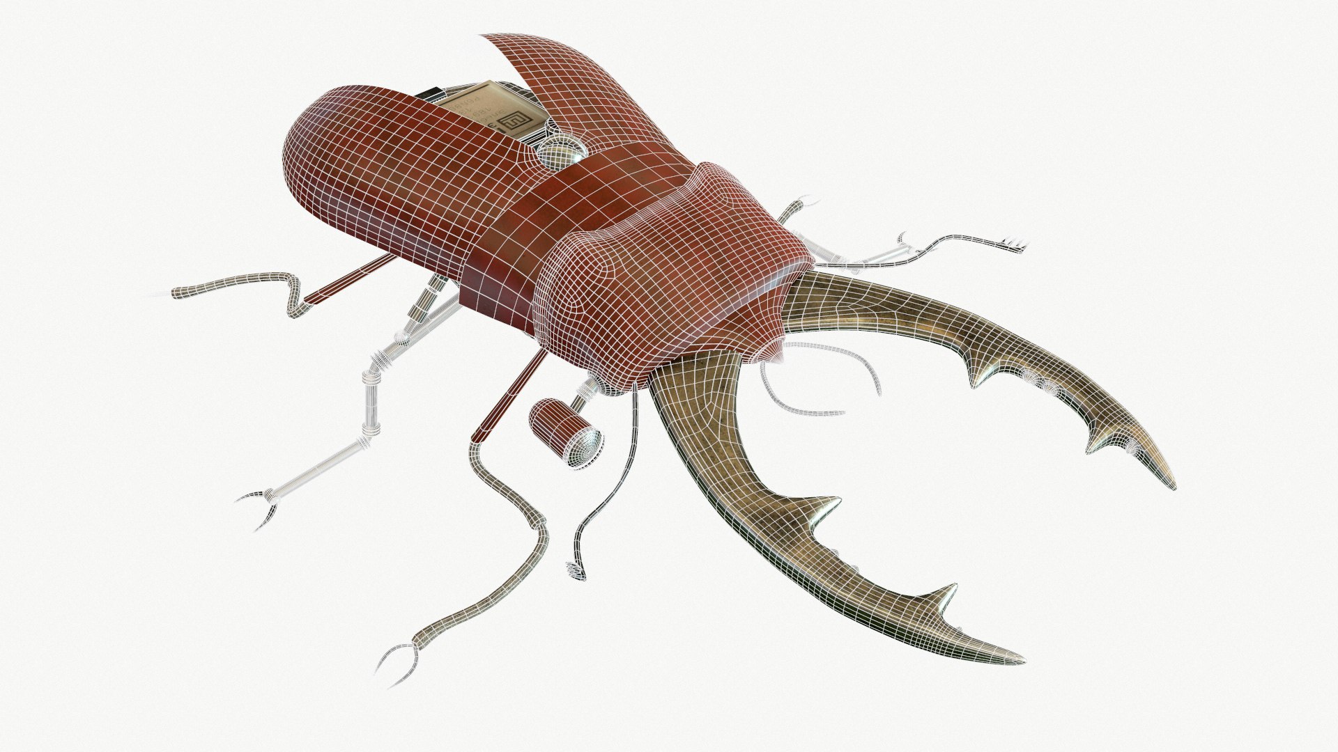 3D Beetle Robot - TurboSquid 1286640