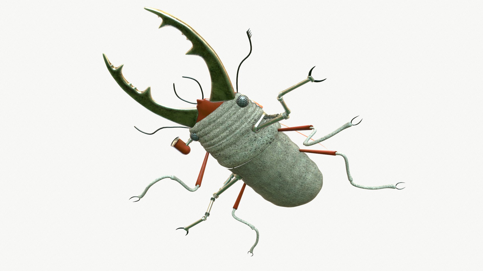 3D Beetle Robot - TurboSquid 1286640