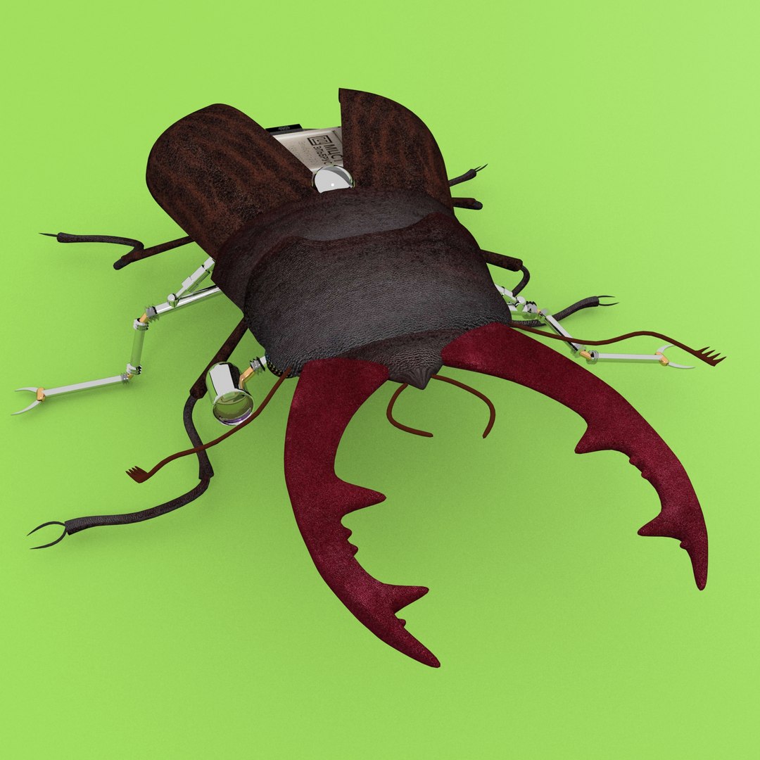 3D beetle robot - TurboSquid 1286640
