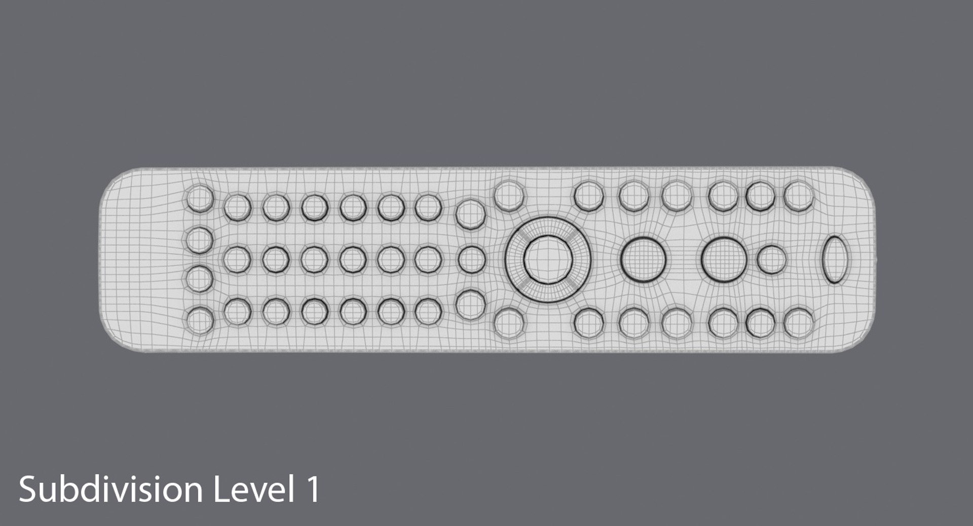 3d model of remote control