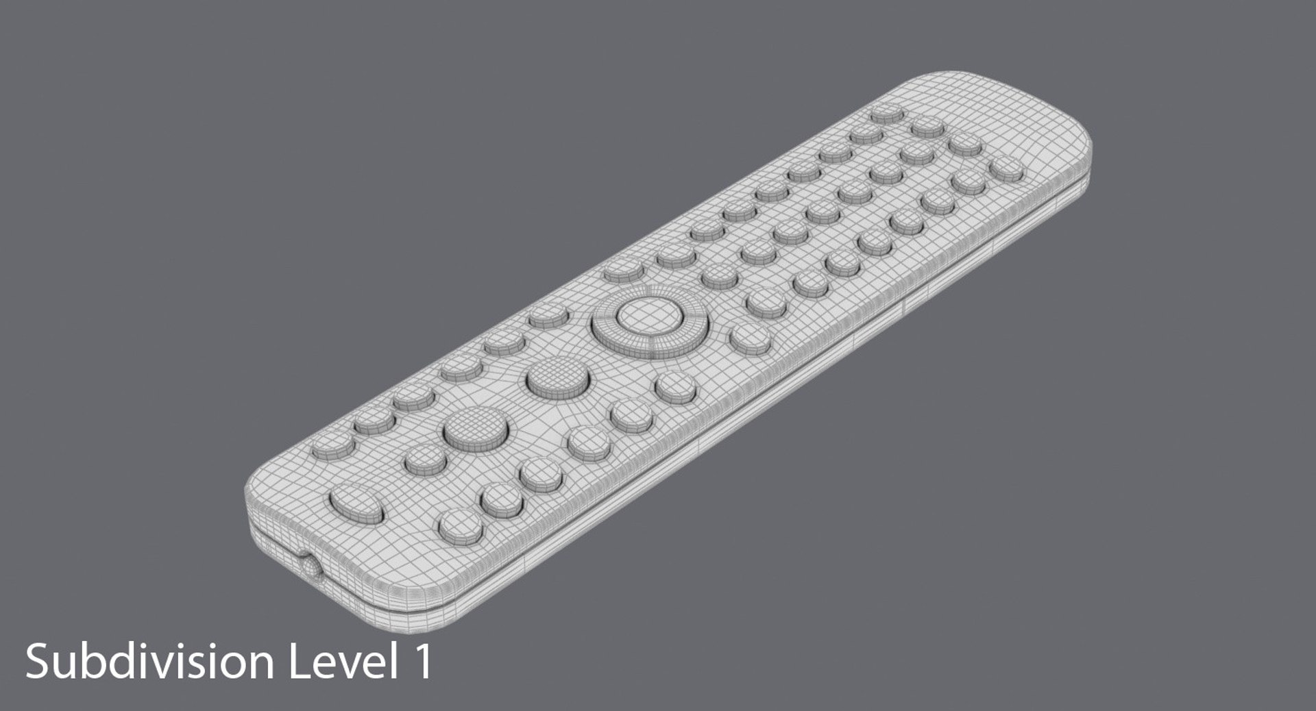 3d model of remote control